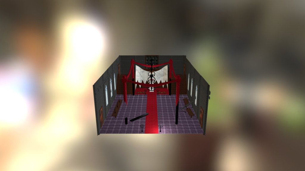 Castle Throne Room - 3D model by batmanzyx [b8f9186] - Sketchfab