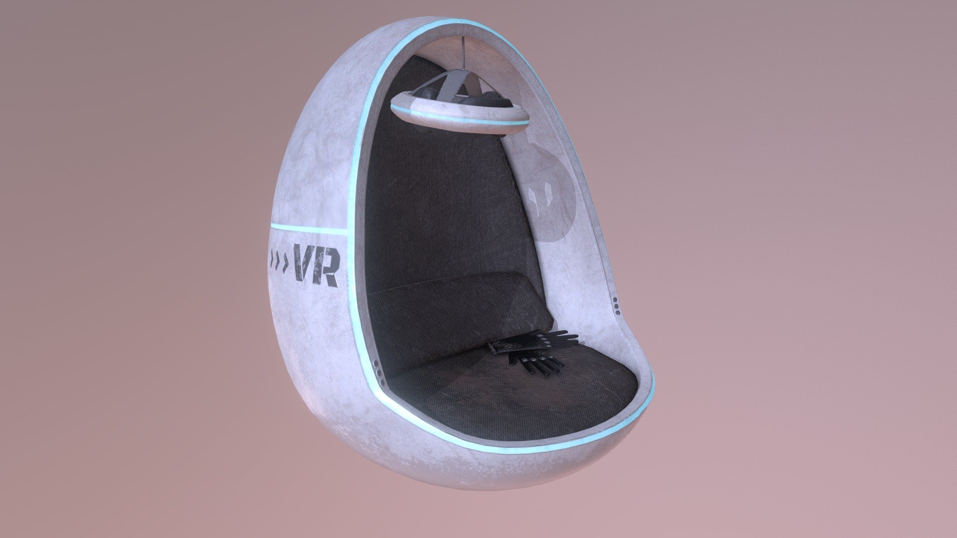 VR Machine of the Future - 3D model by lowendeneve [b8fa738] - Sketchfab