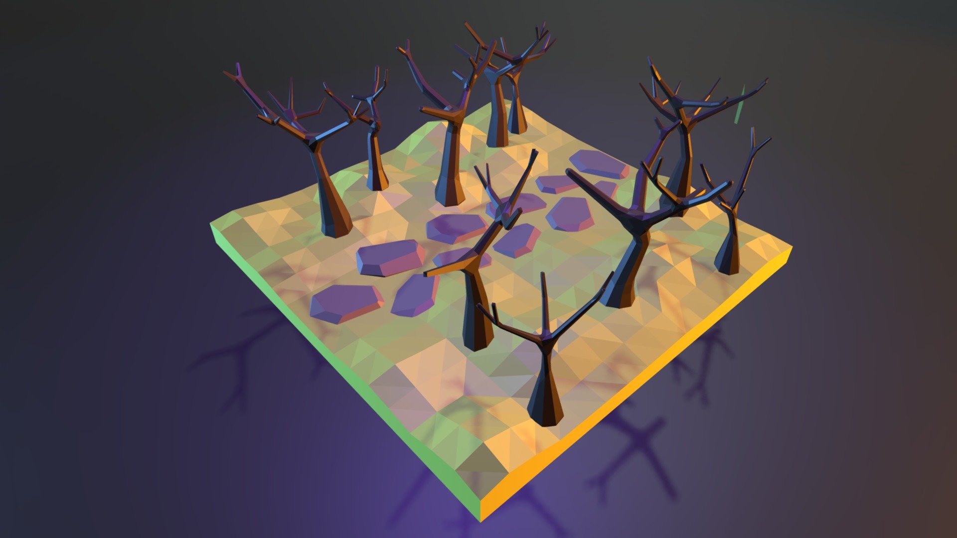 Wonder Forest - 3D model by Beinaja [b8fc04c] - Sketchfab