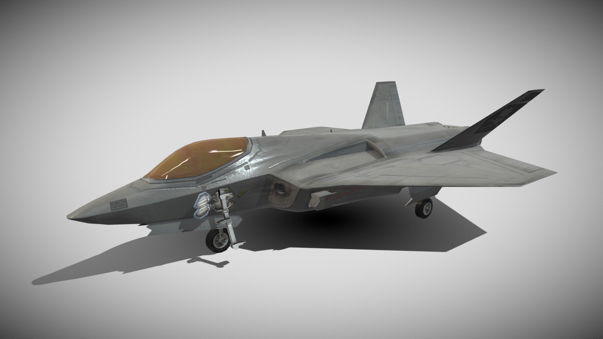 F-38 Next Generation Stealth Fighter Jet - Download Free 3D model by ...