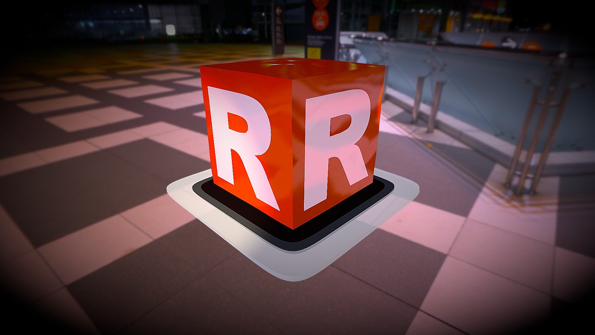 Logo RENDHER - 3D model by rendher [b8fe7d3] - Sketchfab
