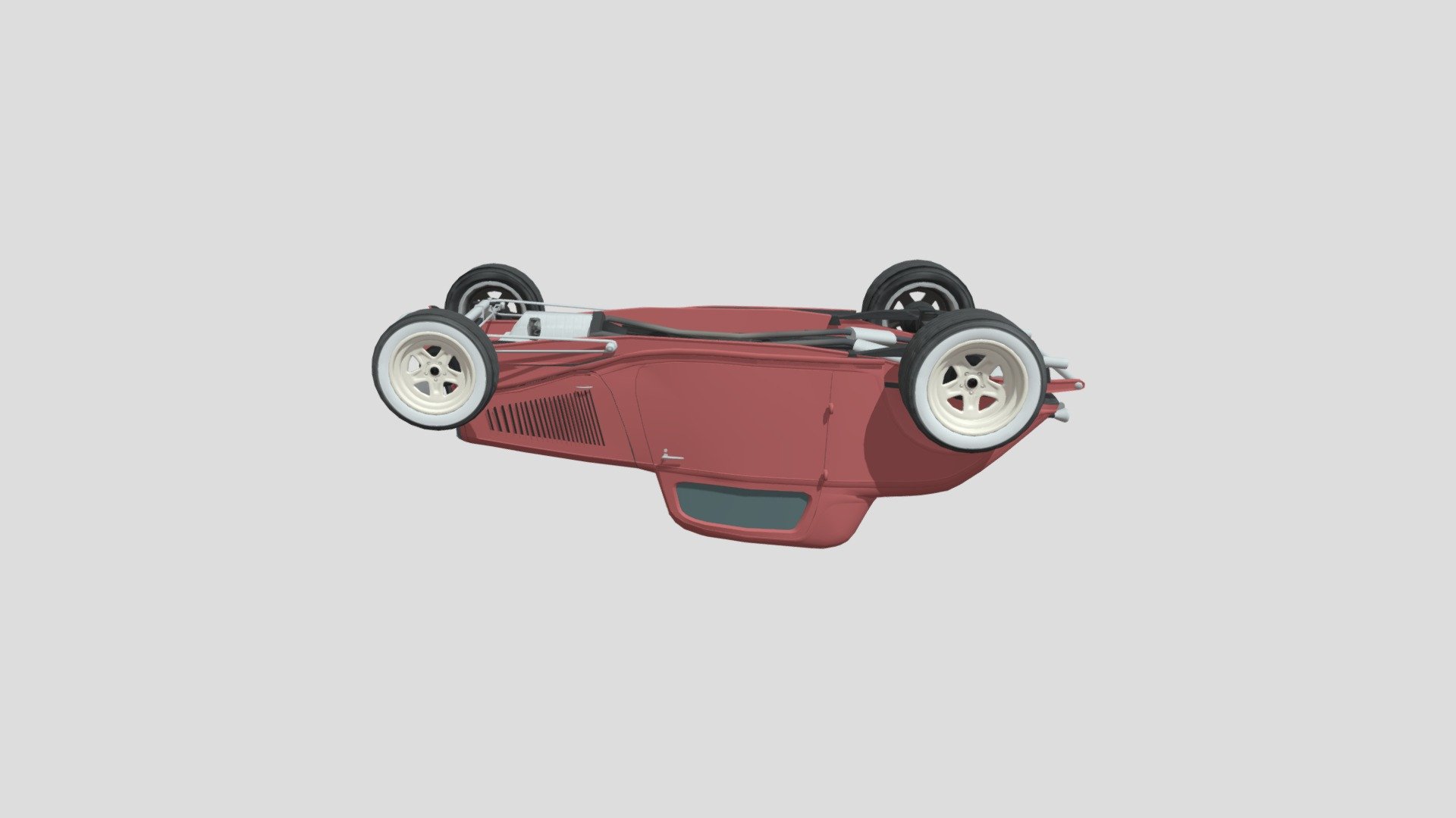 33-hot-rod-low-poly-model - 3D model by ashish123456789 [b9000fc ...