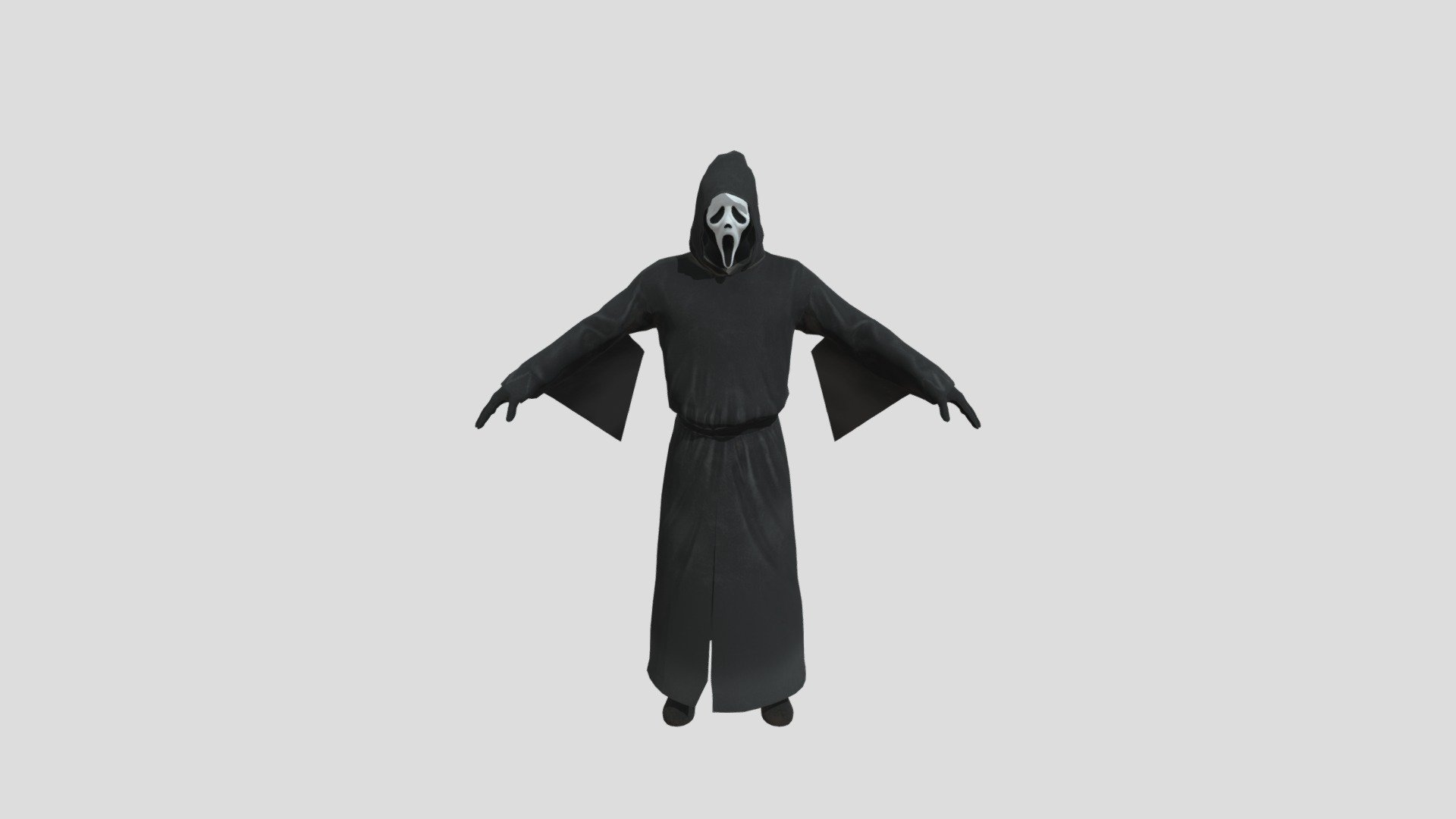 Ghost Face - 3D model by Tigerar1 (@allanromanreyes) [b90021e] - Sketchfab