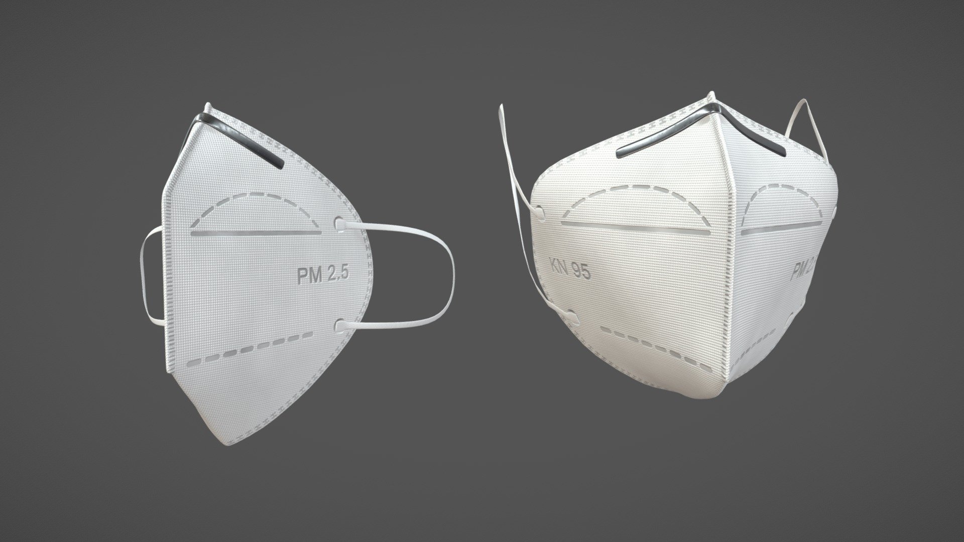 Dust Mask - 3D model by yanix [b9006a6] - Sketchfab