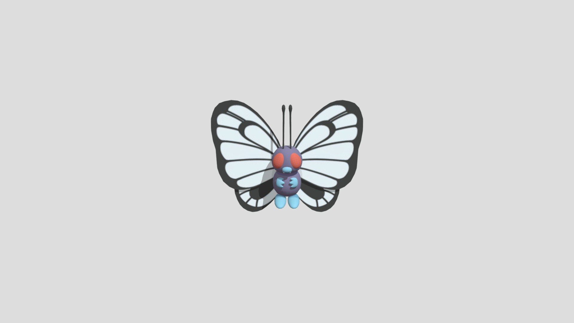 Butterfree - Download Free 3D model by nguyenlouis32 [b903171] - Sketchfab