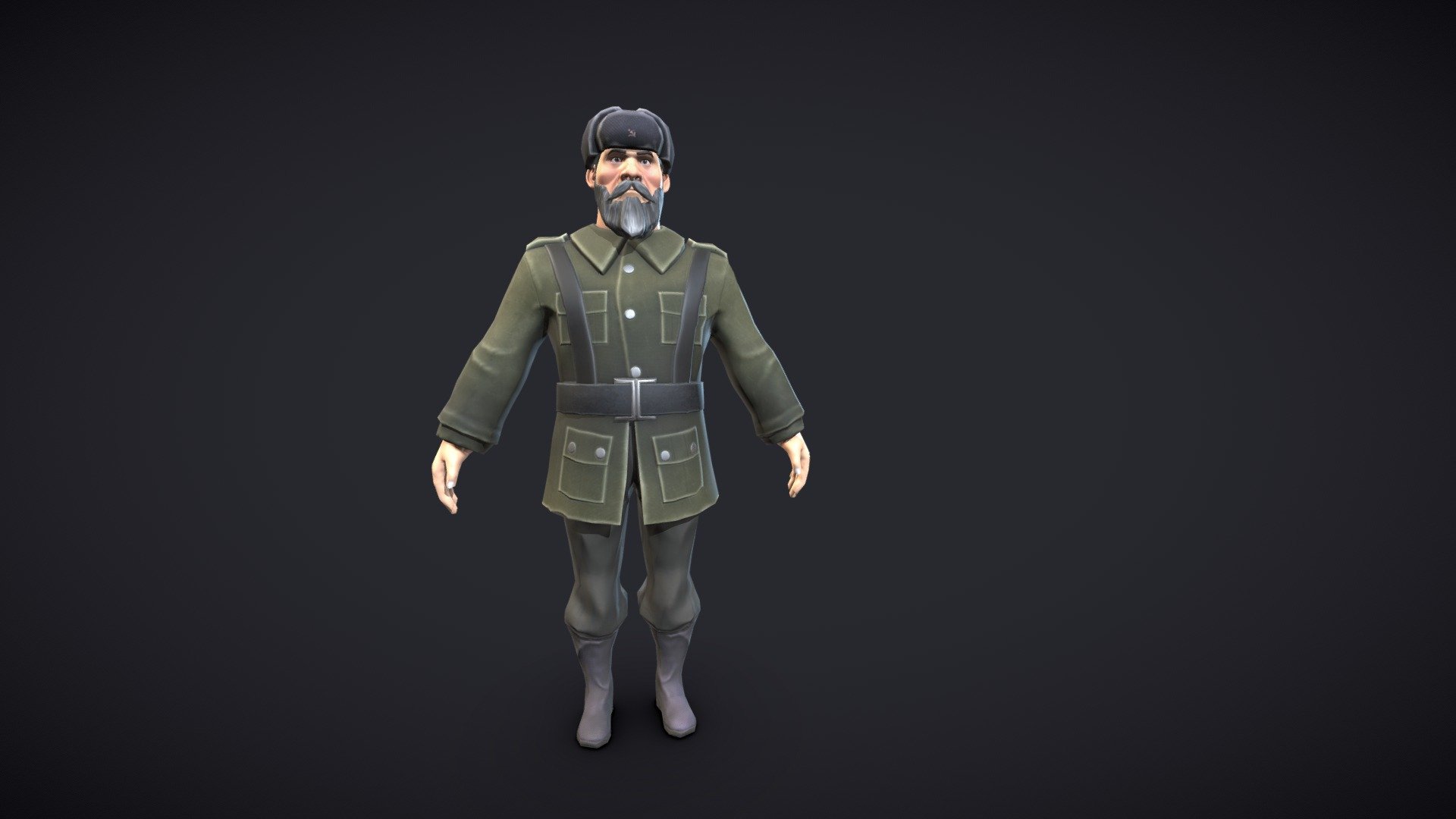 Russian Soldier - Download Free 3D model by Pratyush Gupta (@pratyush ...