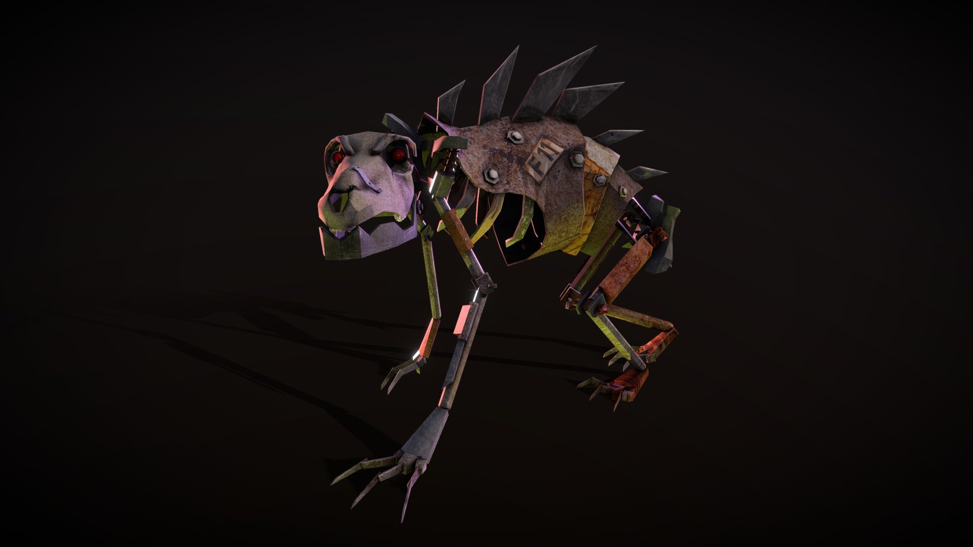 Junk Dog - 3D model by 2ply [b903917] - Sketchfab