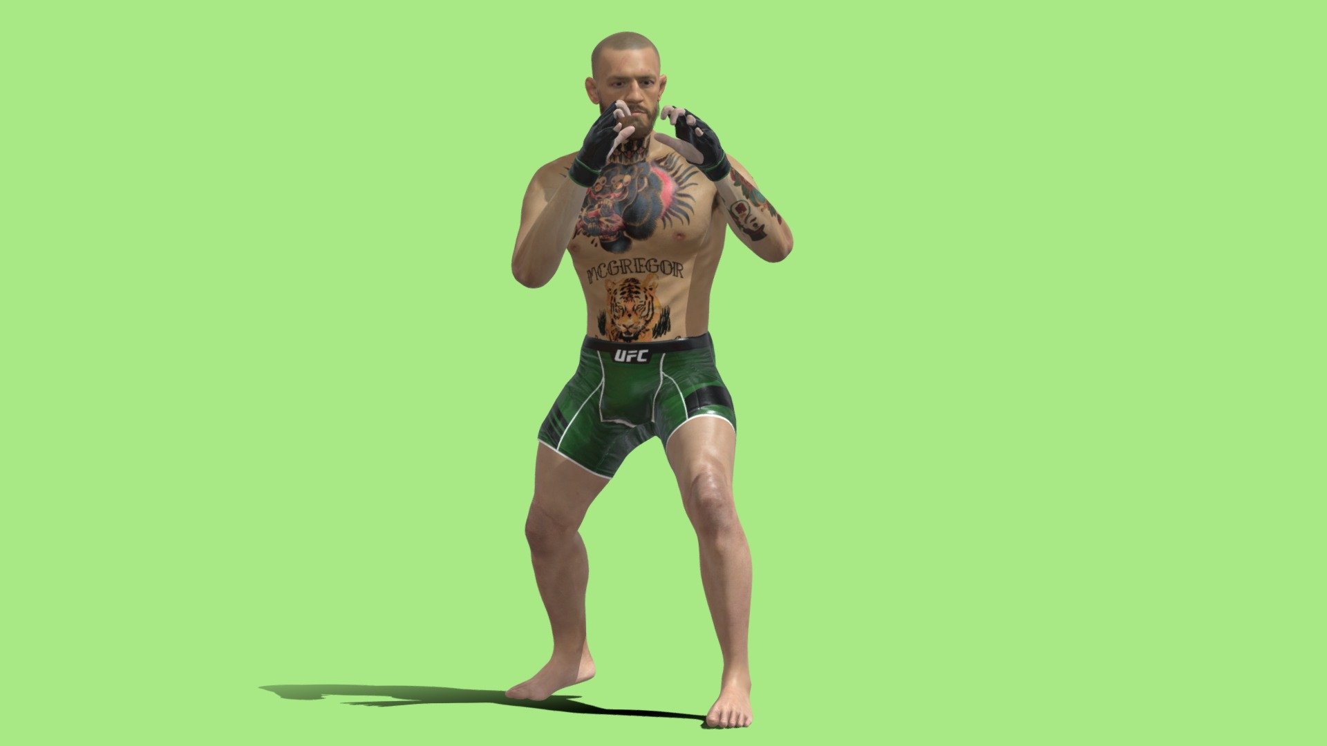 3D Rigged Conor Mcgregor - 3D model by 3D famous people (@baochau3d ...