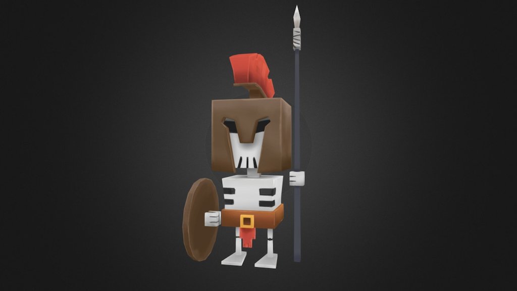 Spartan Skelly - 3D model by Ramzik [b903b12] - Sketchfab