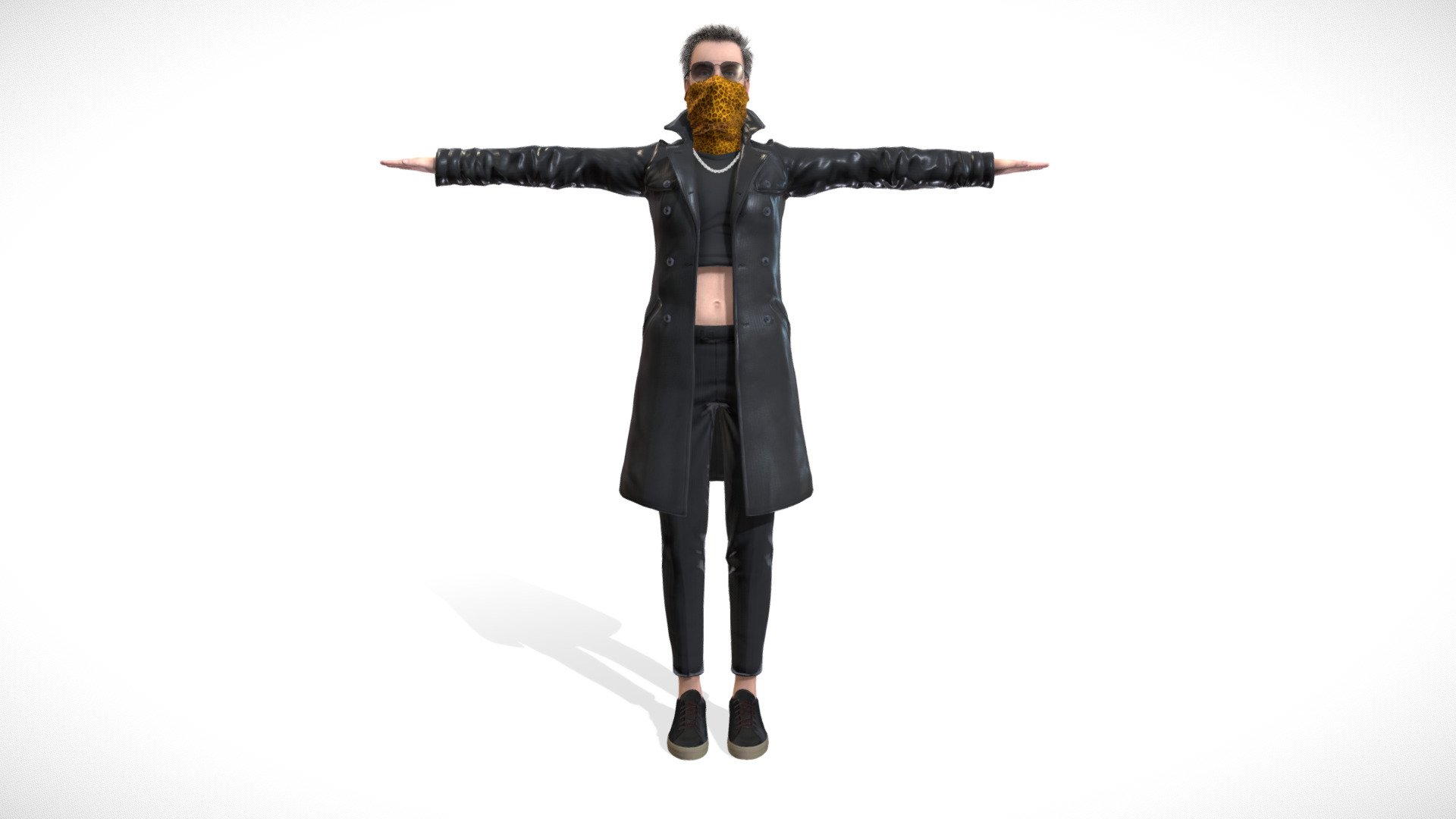 Mafia Riot Woman Rigged and Blendshapes - Buy Royalty Free 3D model by ...