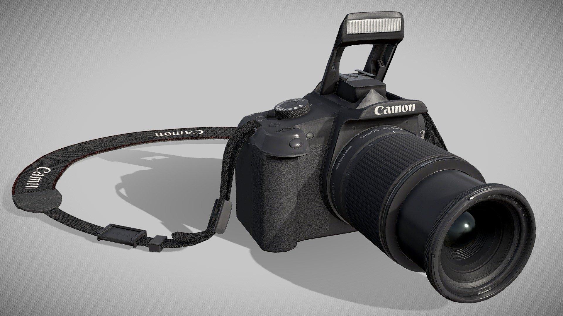 DSLR Camera (Study) - 3D model by charlotte3009 [b9057ca] - Sketchfab