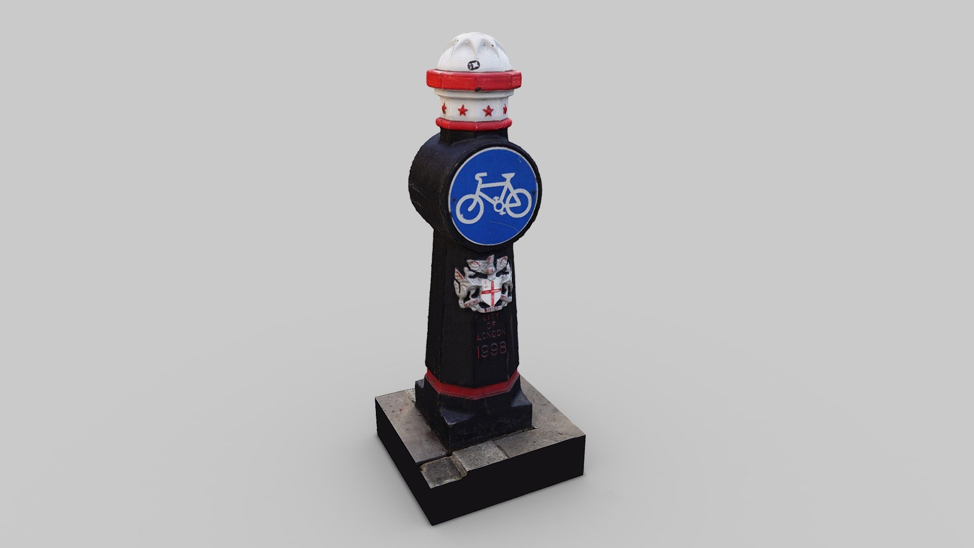 Bollard Snow Hill - Download Free 3D model by artfletch [b90724a ...