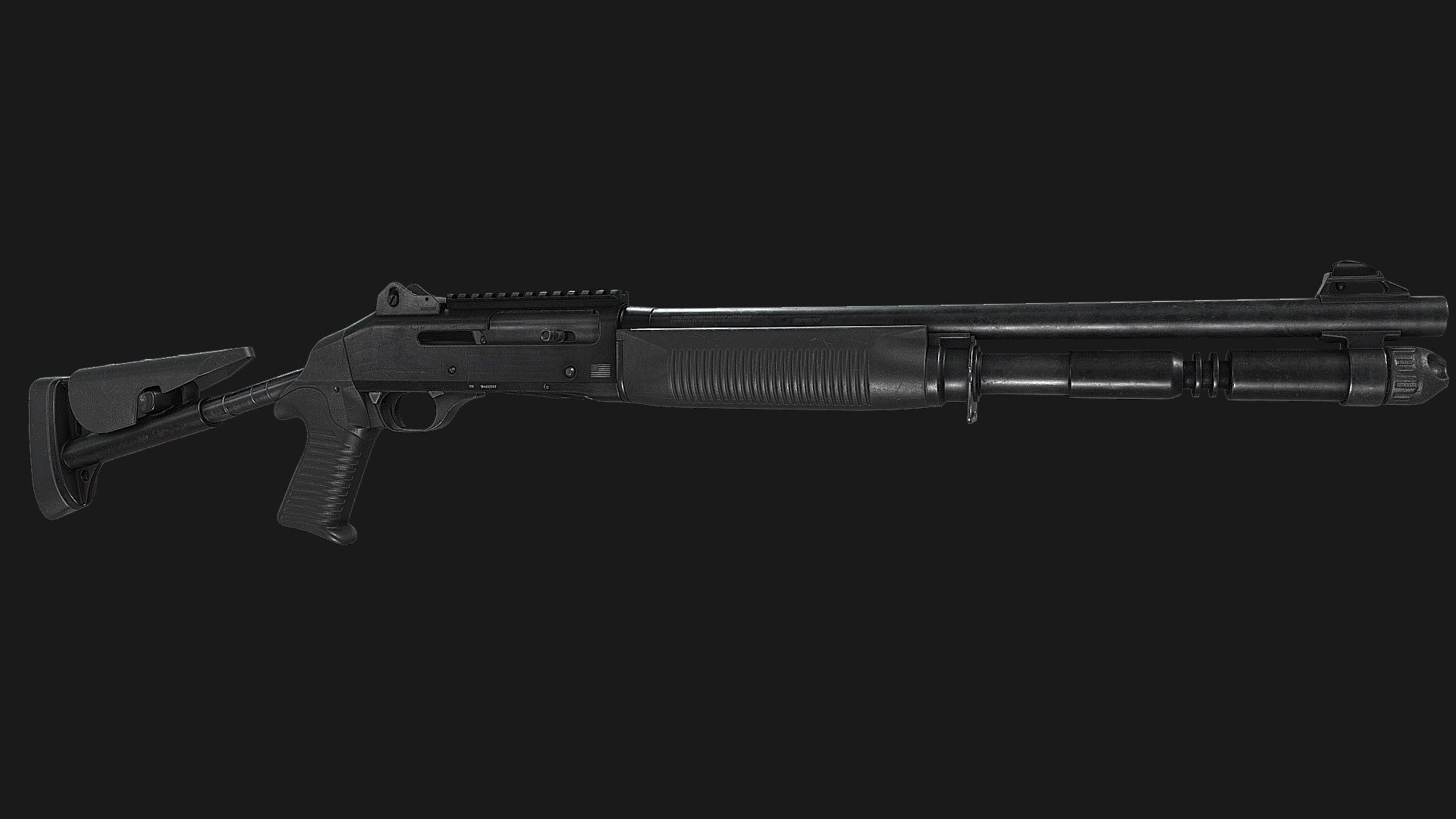 M1014 - 3D model by Markmuz [b909228] - Sketchfab