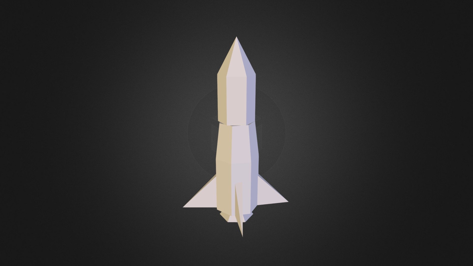 Simple Rocket - 3D model by 3dindustries [b90b317] - Sketchfab