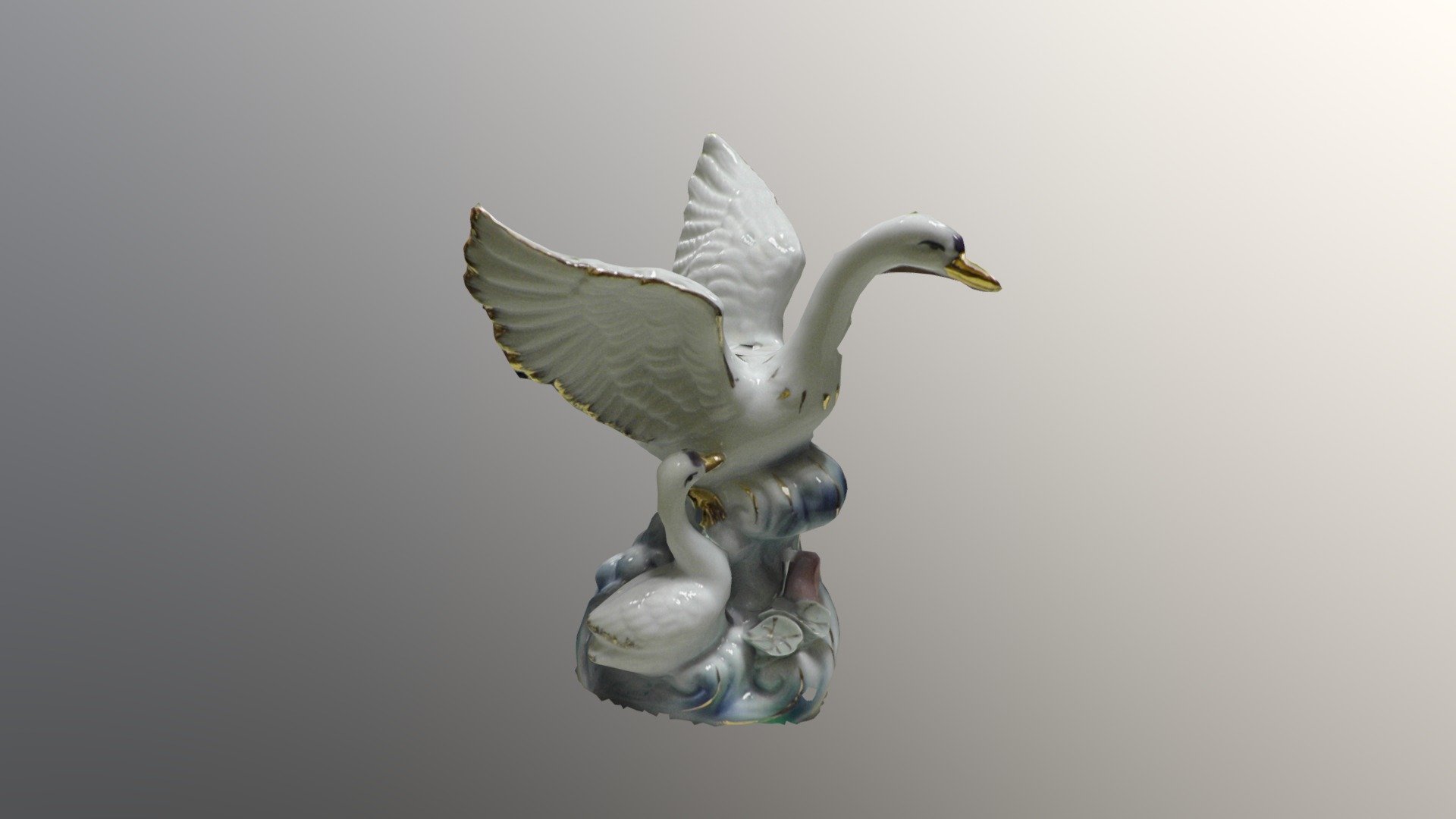 My spectacular 3D model of a swan - 3D model by nikkon2007 [b90c9b8 ...