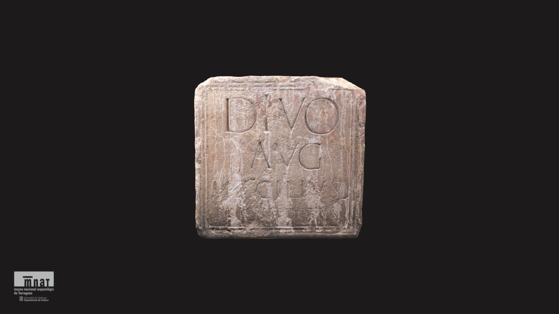 Pedestal d’estàtua - MNAT 676 - Download Free 3D model by Museu ...