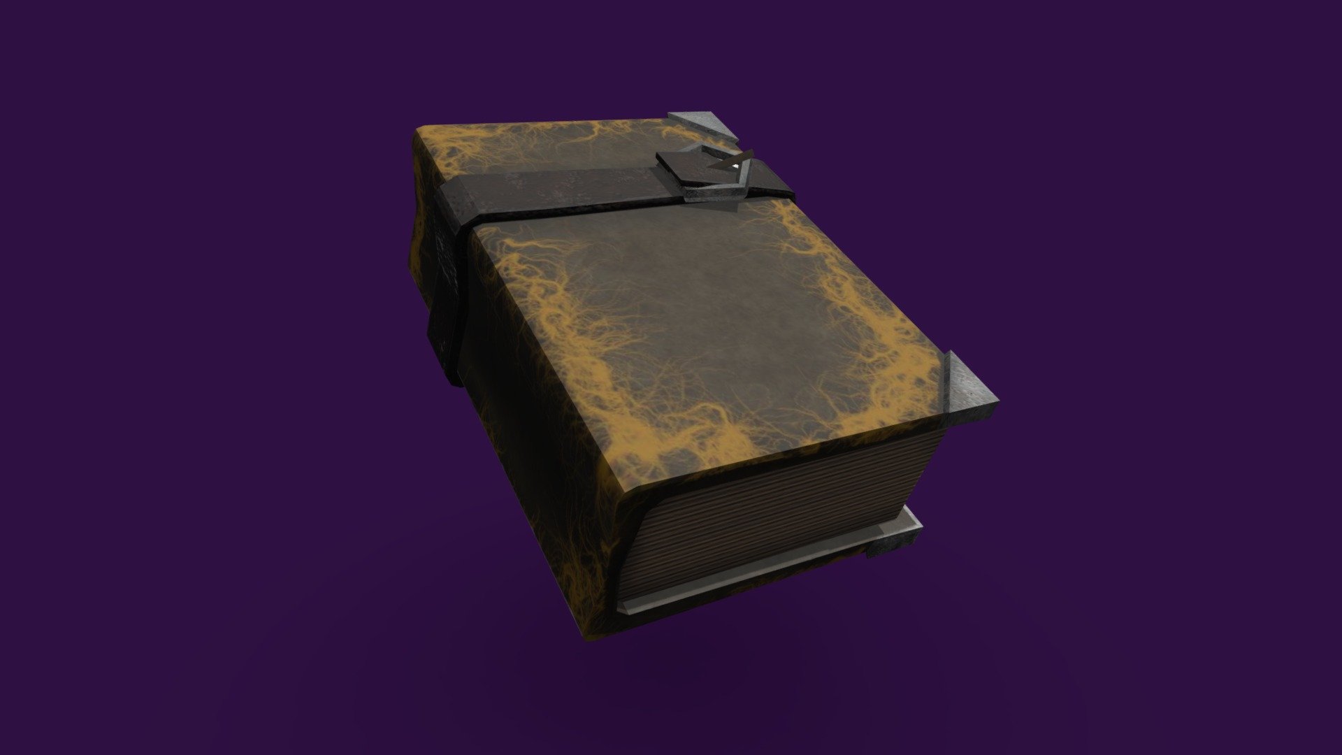 Spell-Book (GameArt2018) - 3D model by Jamie McFarlane (@jamiemcfarlane ...