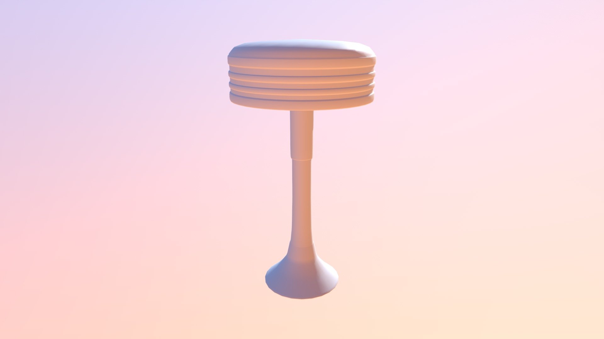 Stool Model - 3D model by Arantxa Edwards (@arantxaedwards) [b90dd26 ...