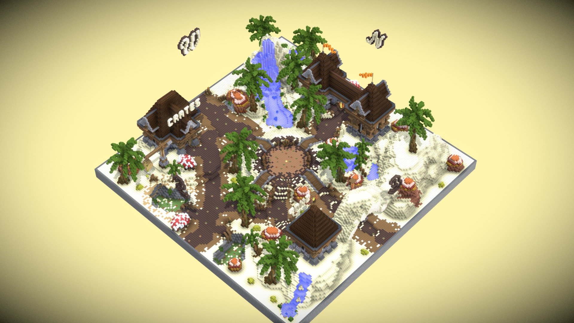 HCF Desert Spawn - 3D model by KoraProjects [b90e818] - Sketchfab