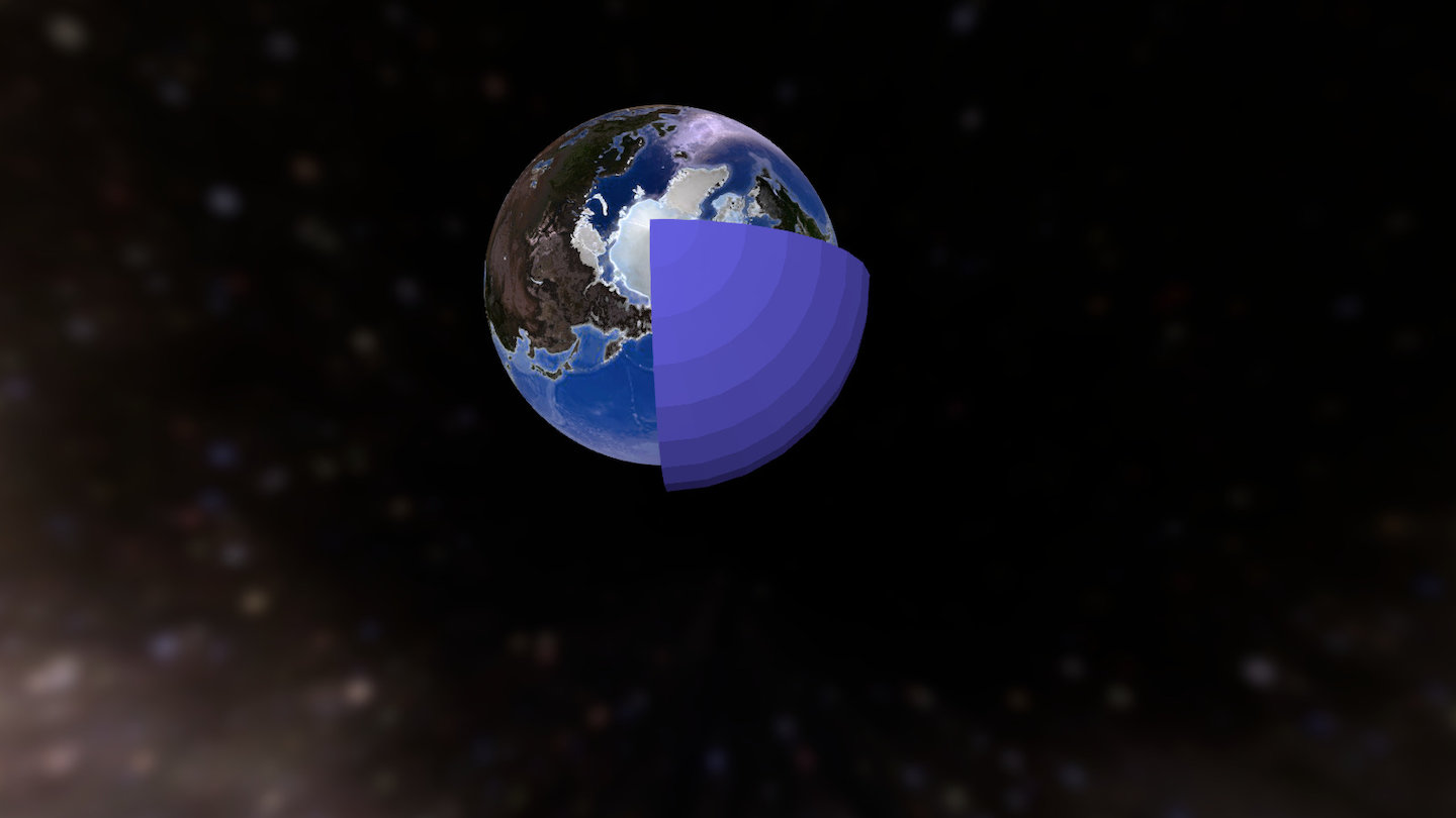 Curved Space - 3D model by tethrius [b90ec53] - Sketchfab