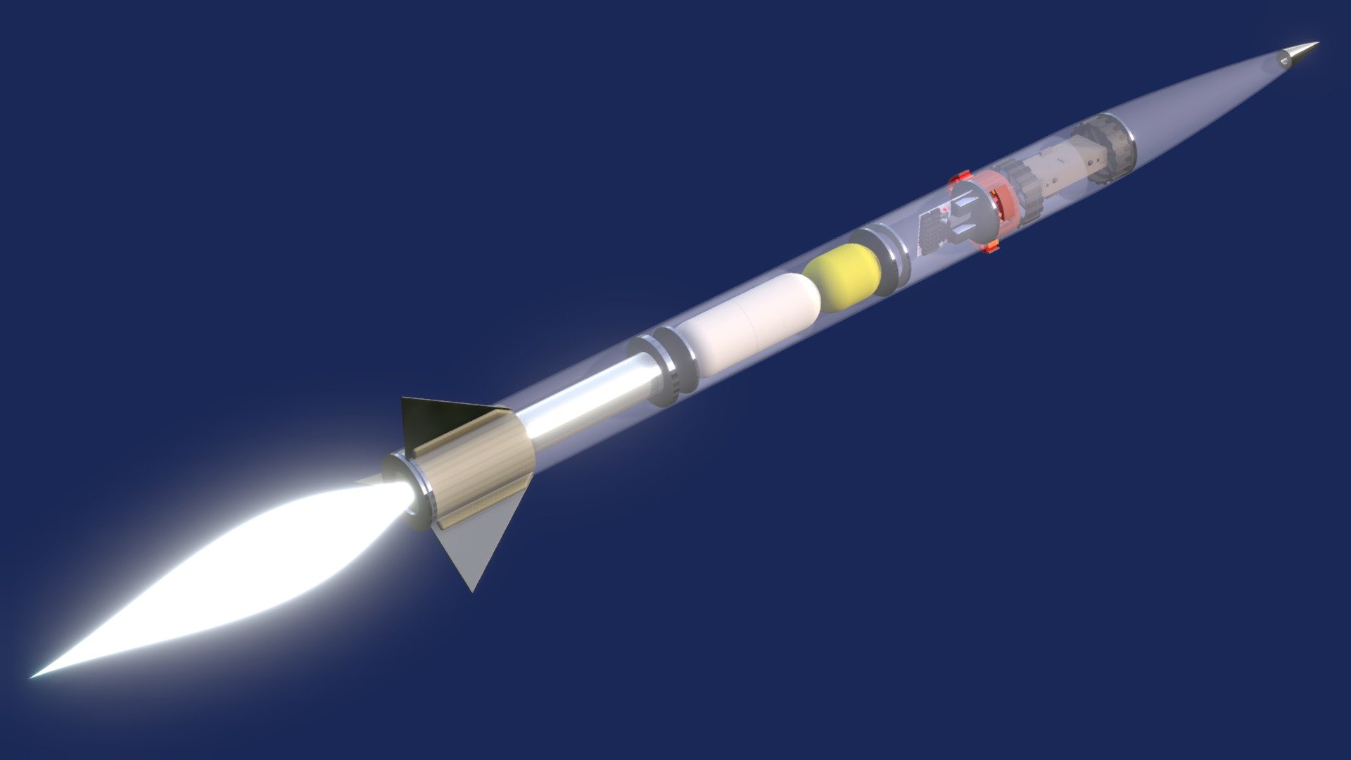 2018 NASA Rocket (PDR) - 3D model by Akronauts [b90fd84] - Sketchfab