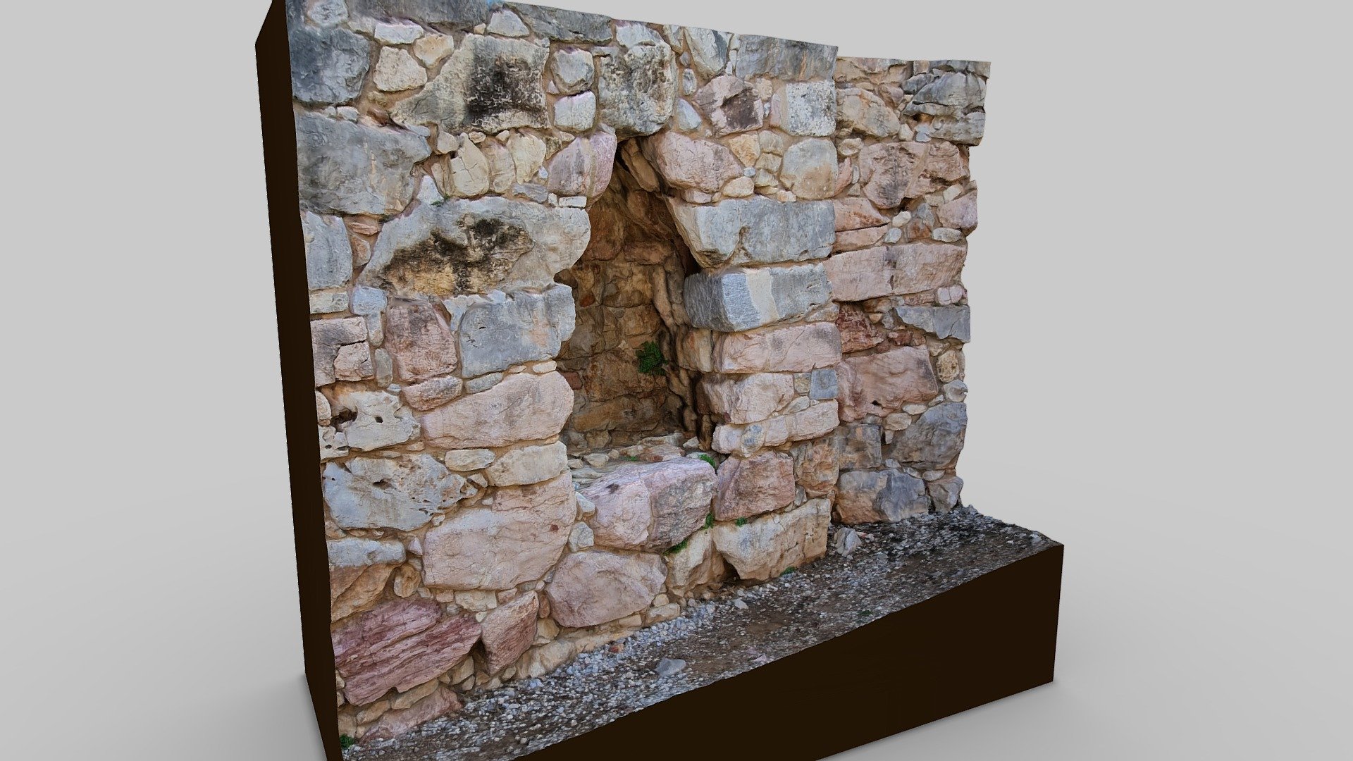 Tiryns Niche - Download Free 3D model by artfletch [b91033d] - Sketchfab