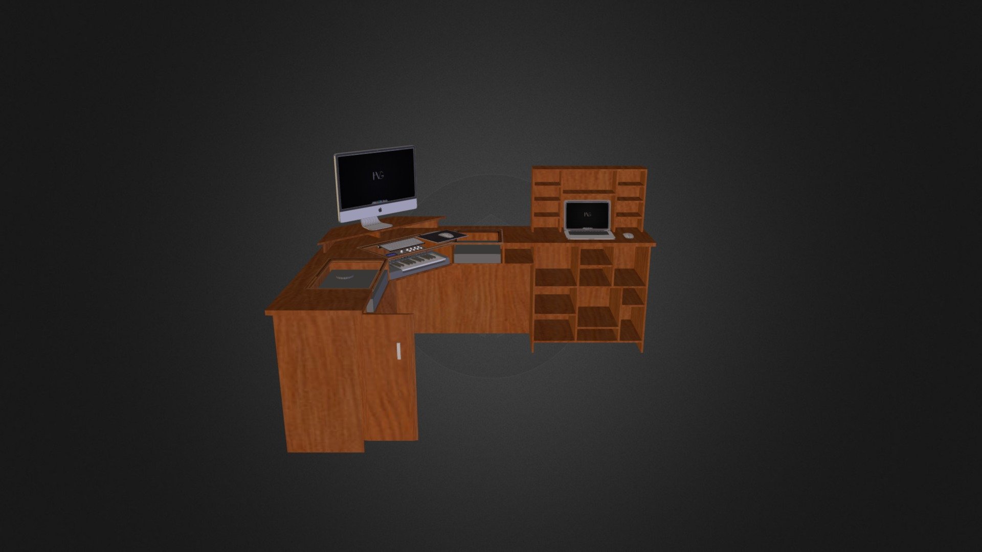 Desk Design - 3D model by Nuvesque Arts (@NuvesqueArts) [b910d10 ...