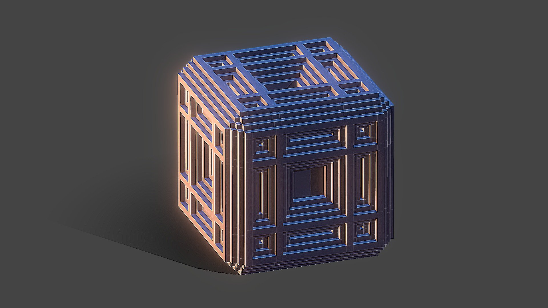 Cuboton - Download Free 3D model by tamminen [b911587] - Sketchfab