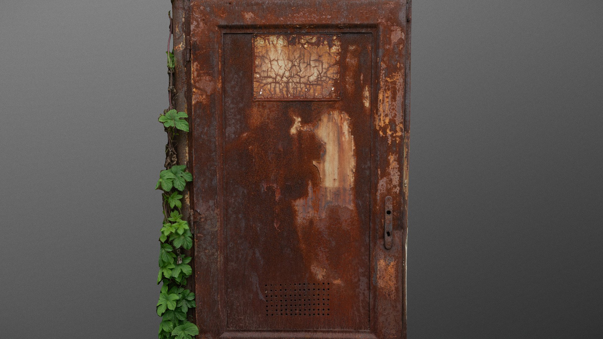 Rusty door - 3D model by matousekfoto [b913244] - Sketchfab