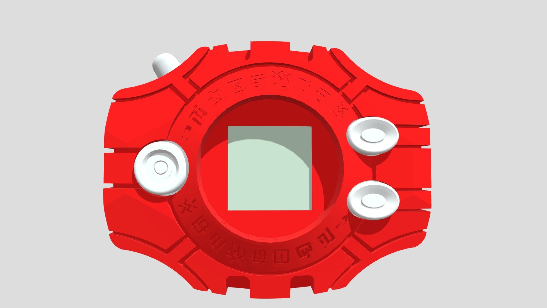 D-2 Shell mod of Digimon Vpet - 3D model by TinkerTri [b9148db] - Sketchfab