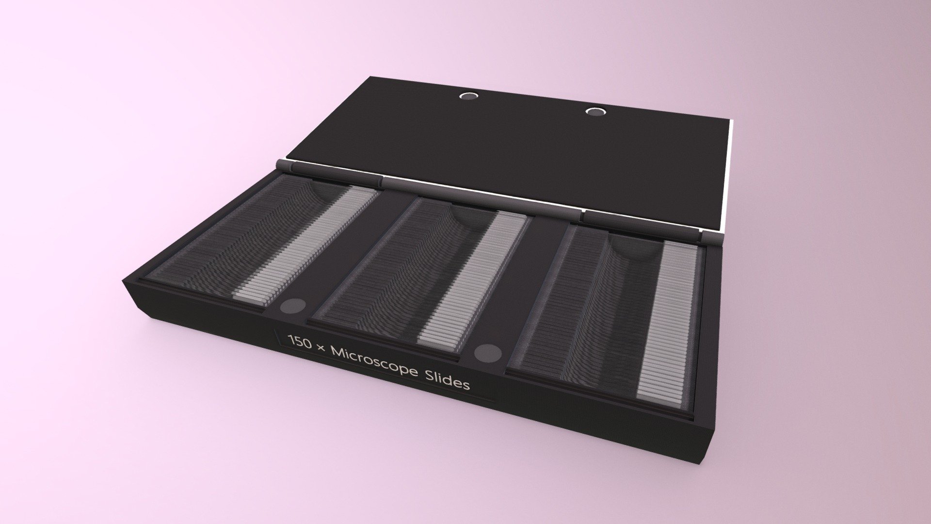 Microscope Slides & Case - Download Free 3D model by Jules (@JulesGene ...