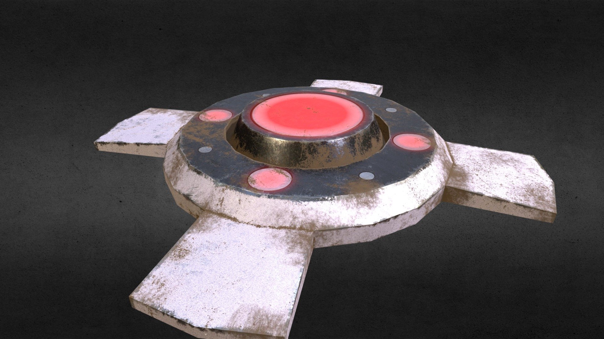 Landmine - Download Free 3D model by rahyaa [b914d7f] - Sketchfab