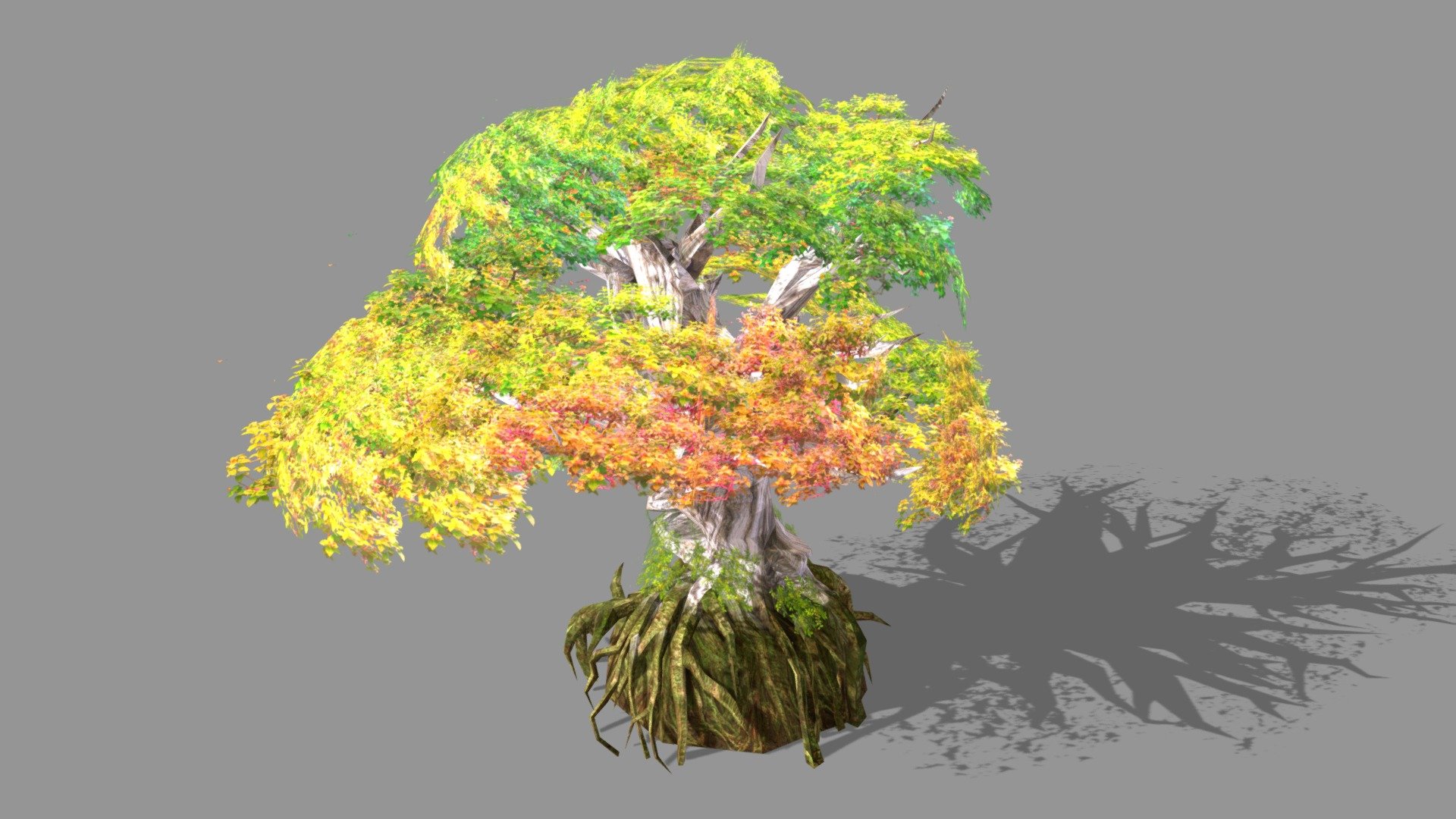 Fantasy Tree - 3D model by NMD (@fluv) [b914f12] - Sketchfab