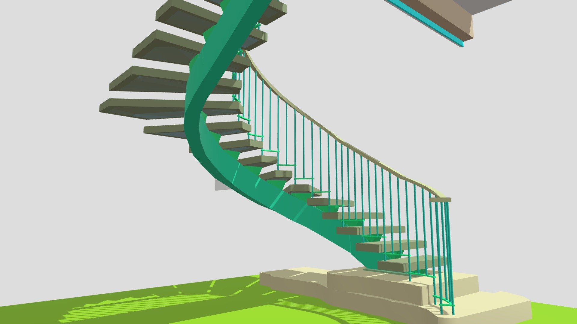 Stair MODEL Rev 1 - Turner Res - 3D model by JD Stairs (@Jkwebster14 ...