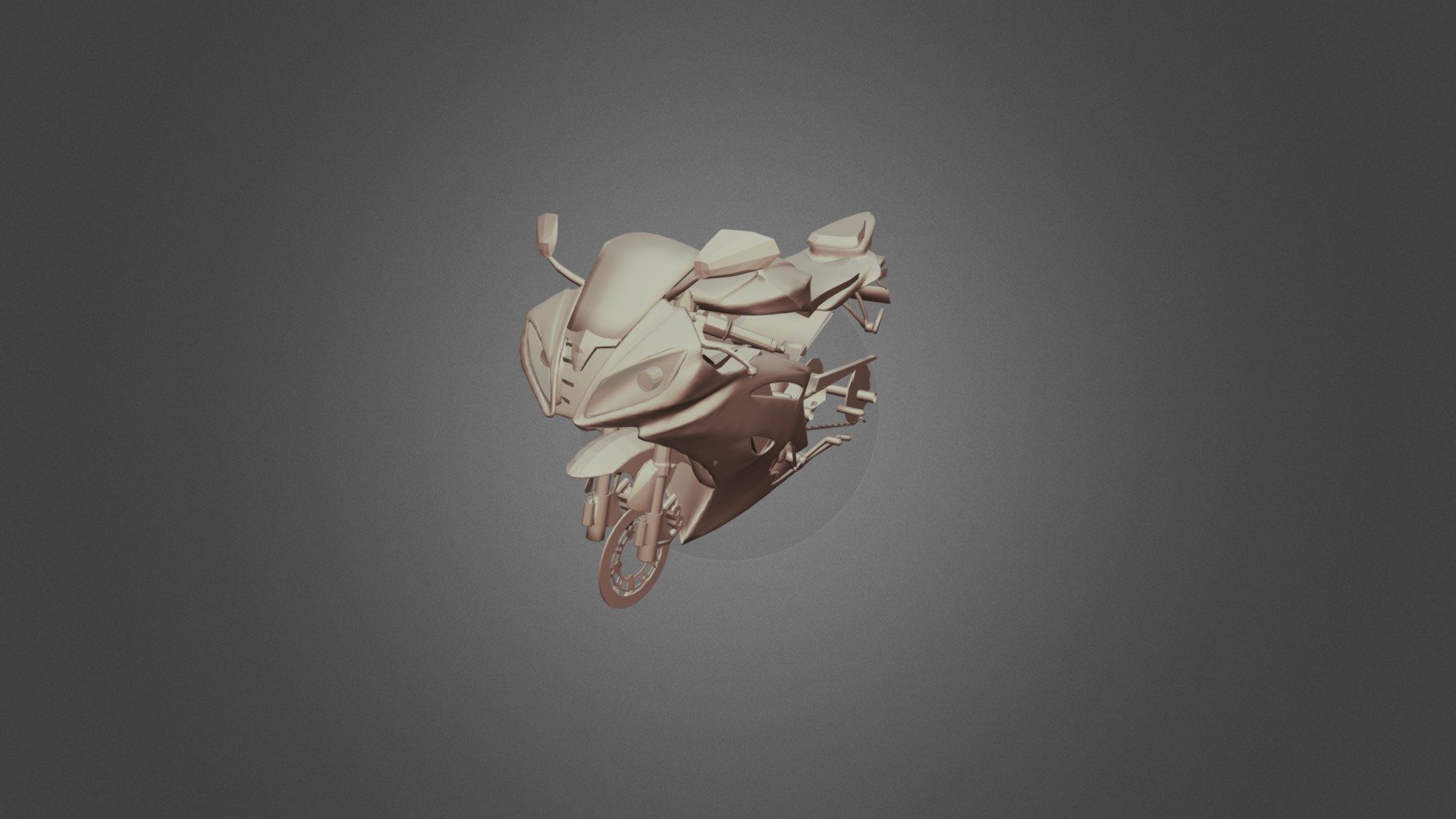 Yamaha R6 Medium Poly - 3D model by Albert (@friendlidosh) [b916241 ...