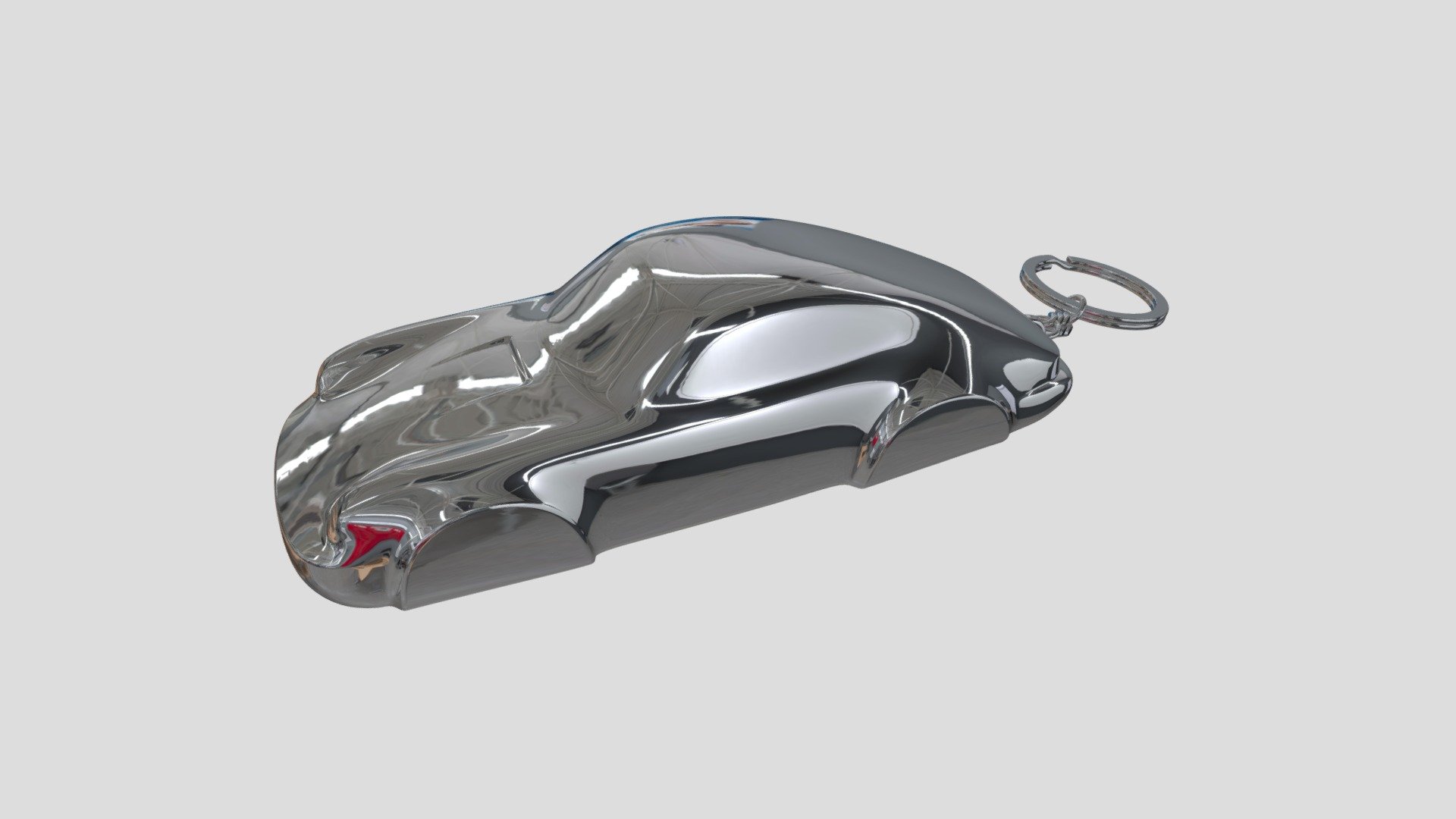 Porsche 911 964 Automotive Sculpture Keychain - Buy Royalty Free 3D ...