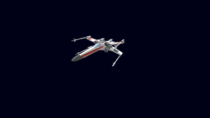 X-wing 3D models - Sketchfab