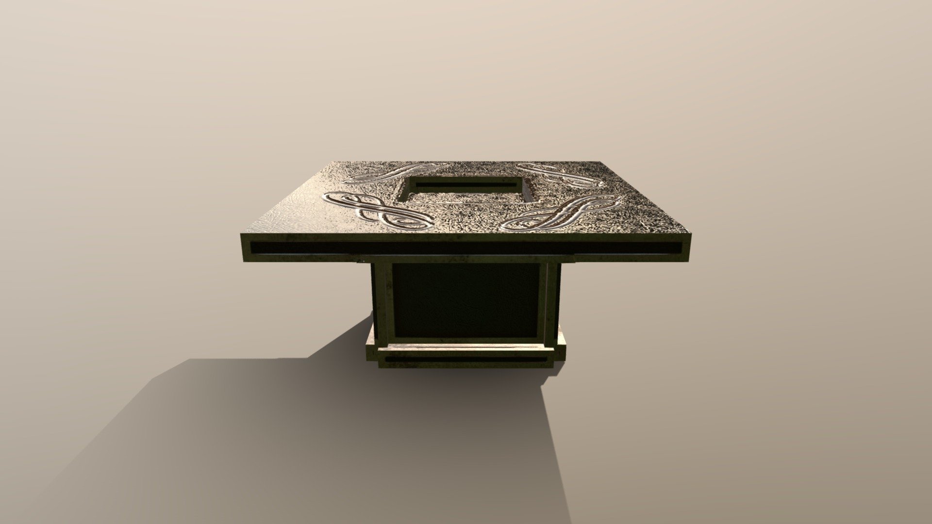 Food Table - 3D model by cp393 [b9177a8] - Sketchfab
