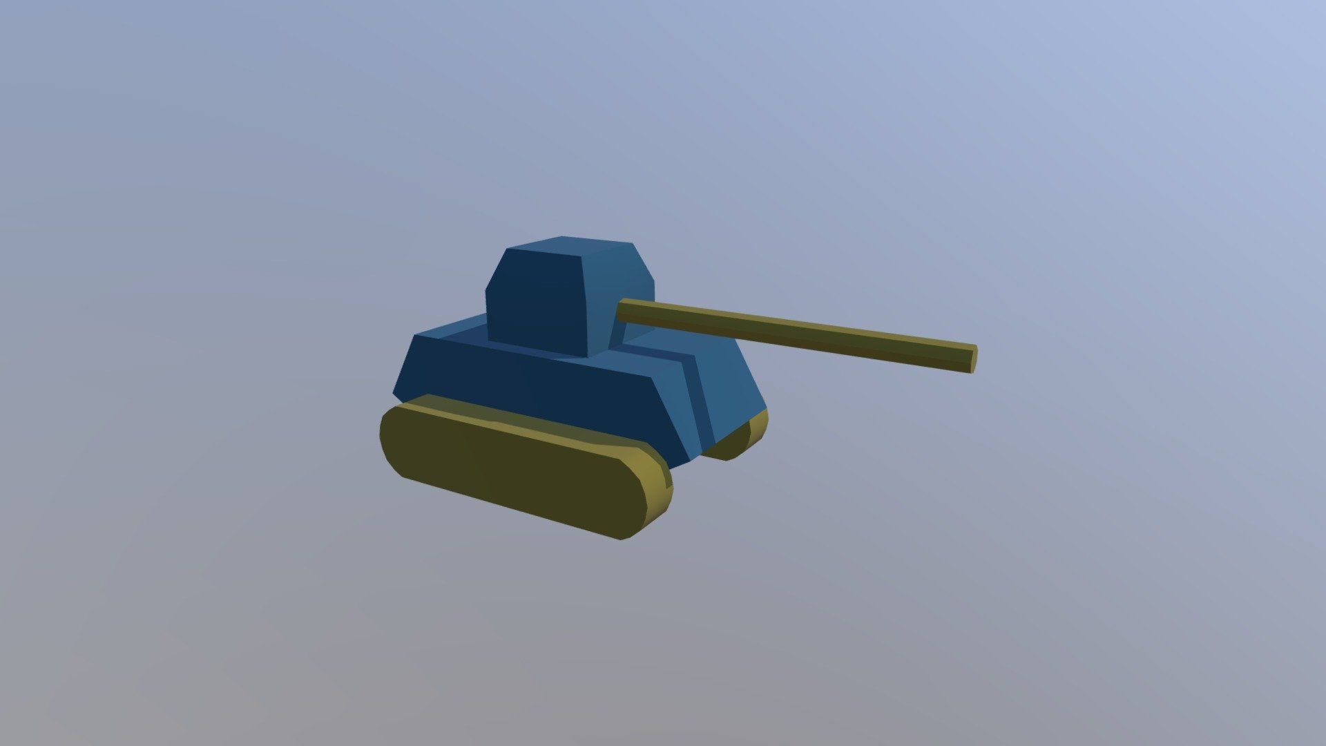Simple Tank - 3D model by Subtixx [b91a9eb] - Sketchfab