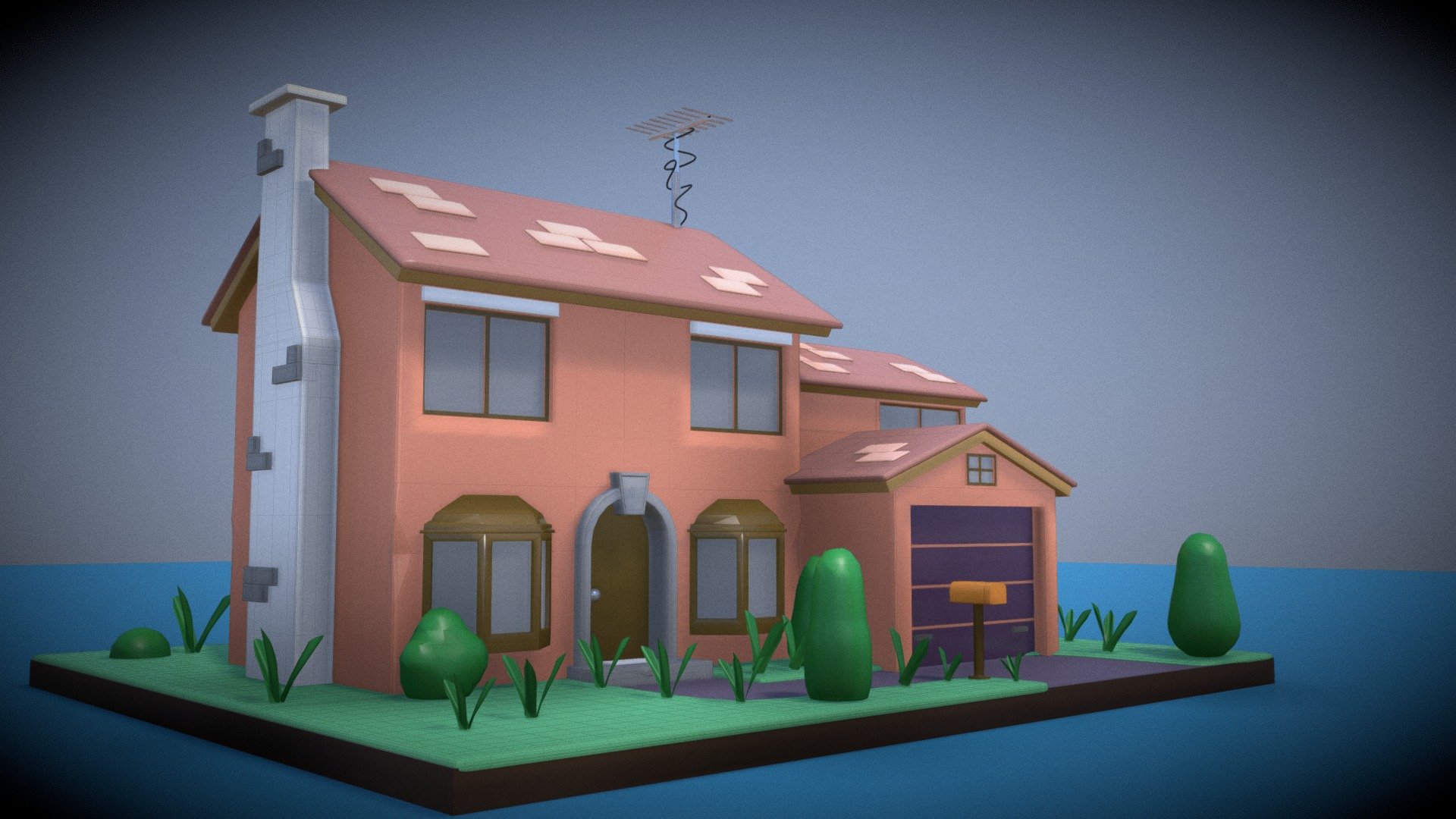 Low poly house - Download Free 3D model by sudeepsingh [b91b5ac ...