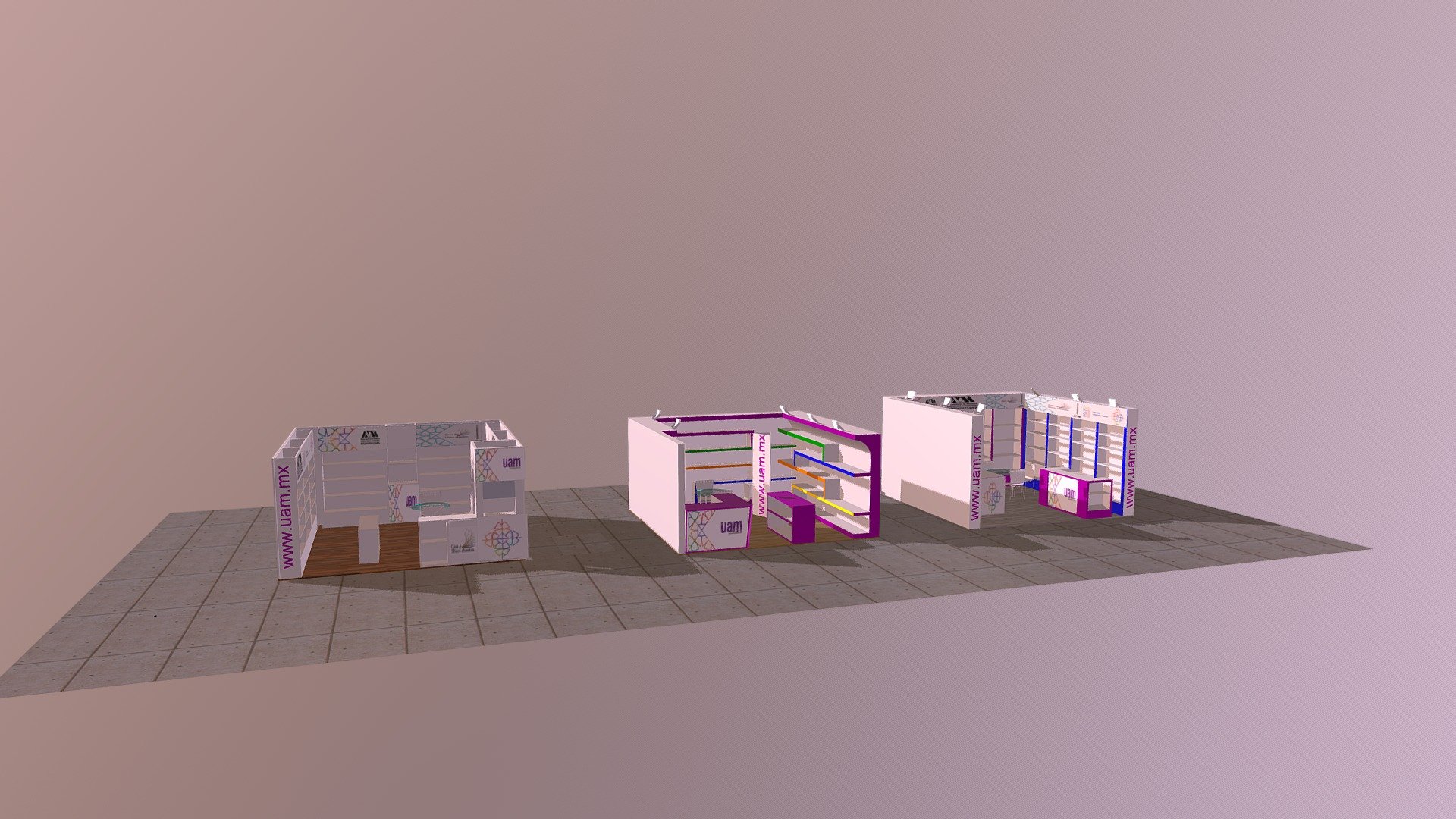 UAM - 3D model by espacios&exhibición (@renechavez) [b91ba52] - Sketchfab