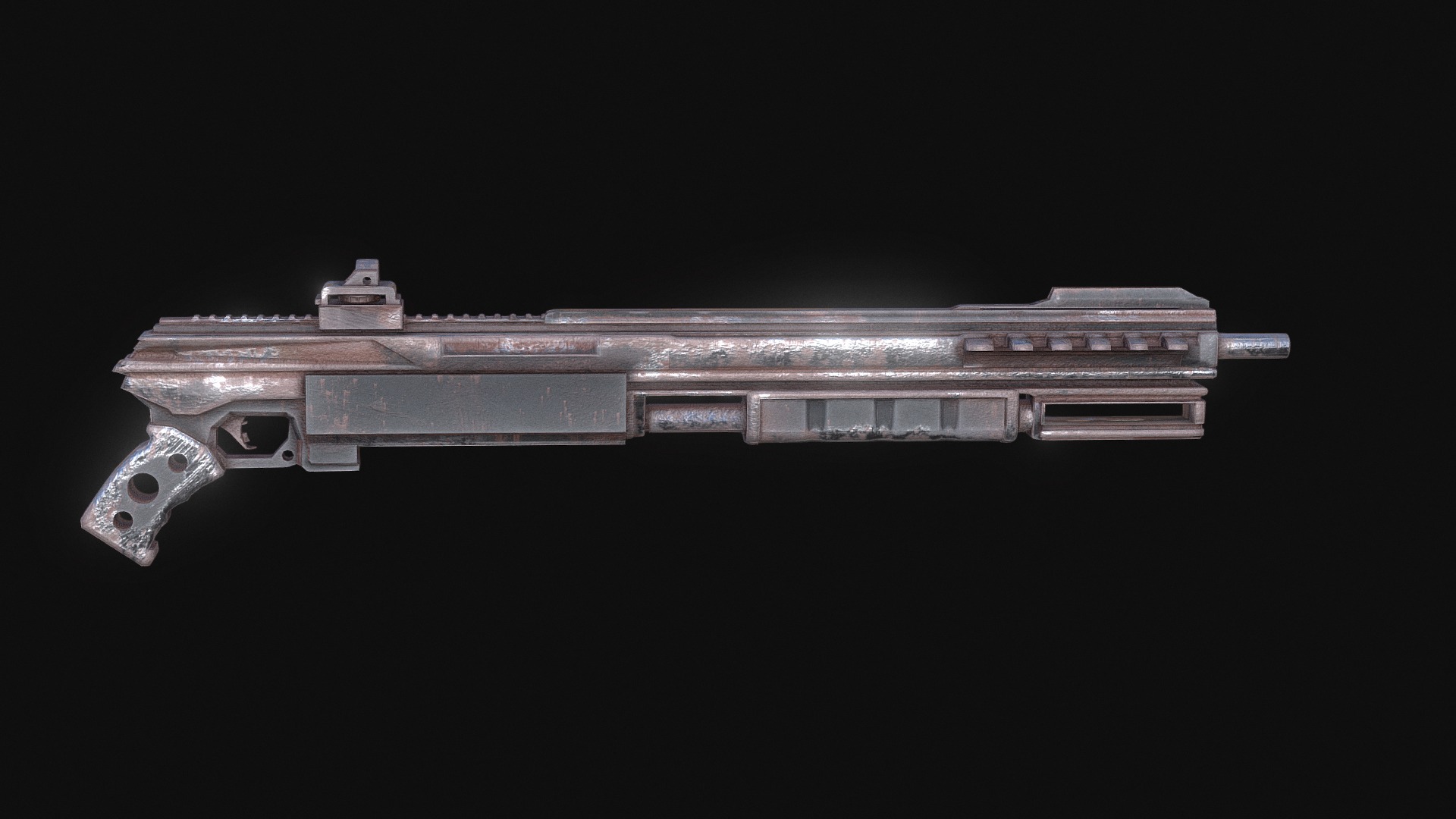 Rusty Weapon 2 - Download Free 3D model by Charlie Cabrera ...