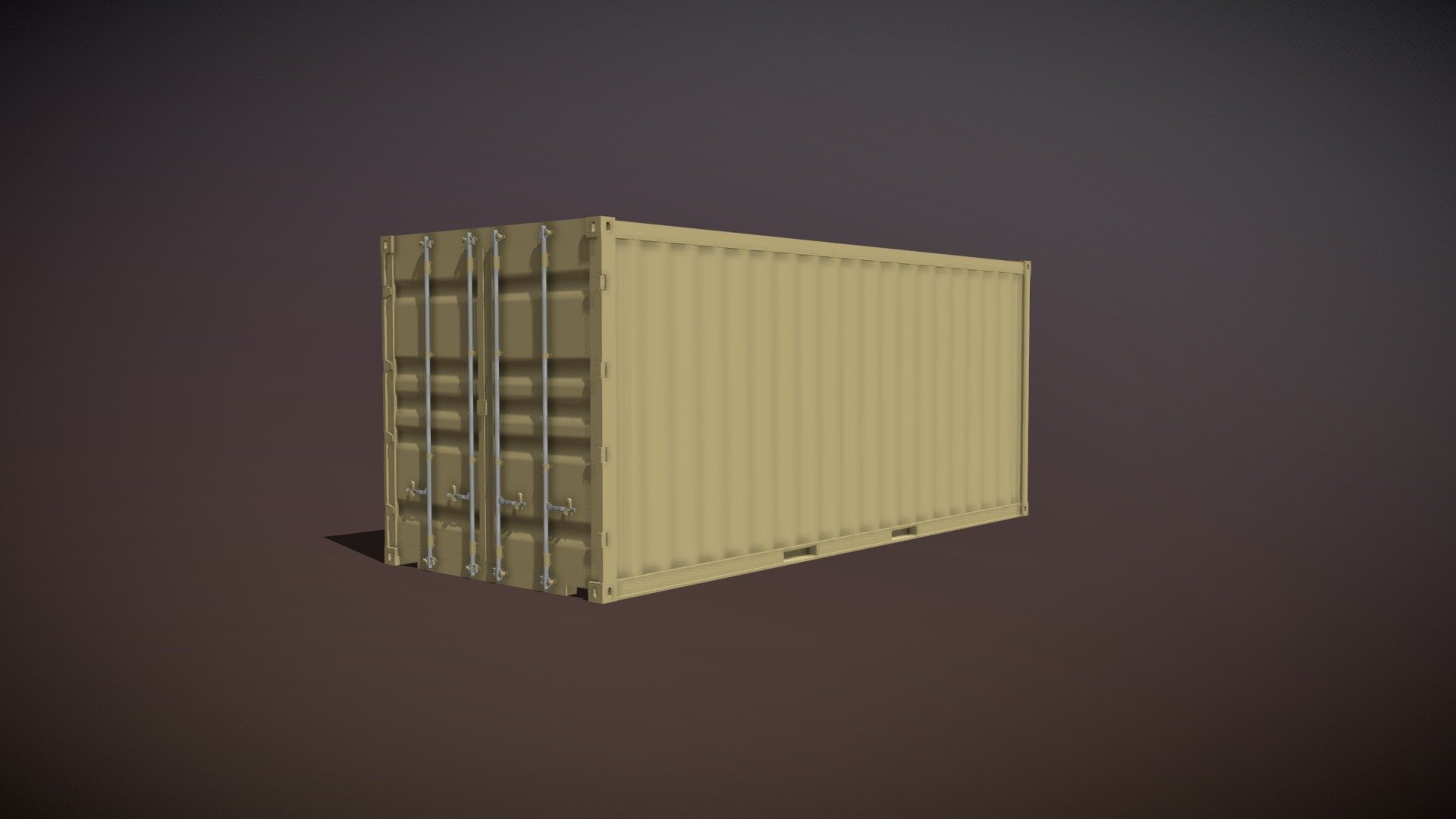 20ft Shipping Container - Buy Royalty Free 3D model by Panaristi ...