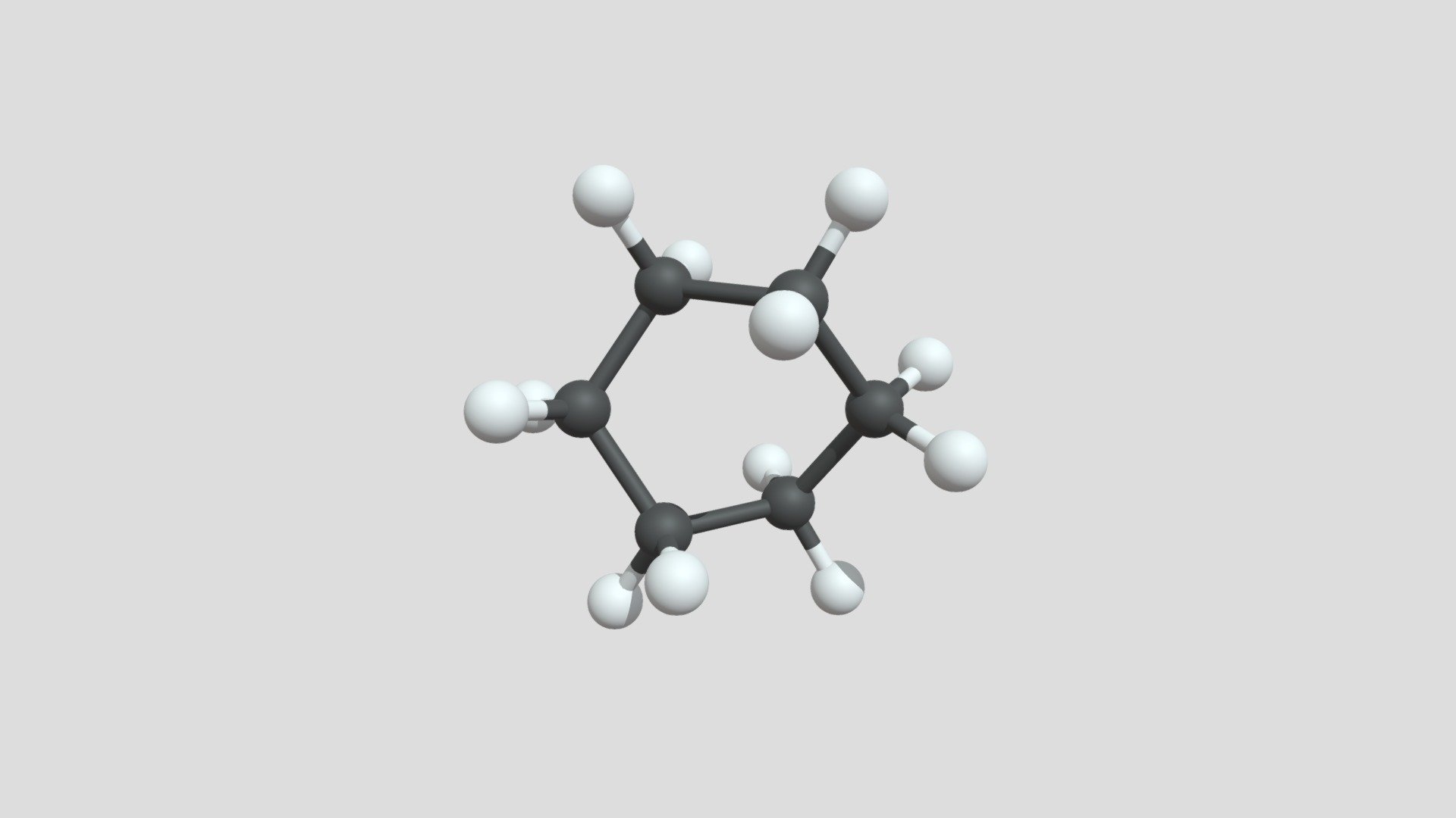 CYCLOHEXANE - 3D model by Dien [b91f781] - Sketchfab