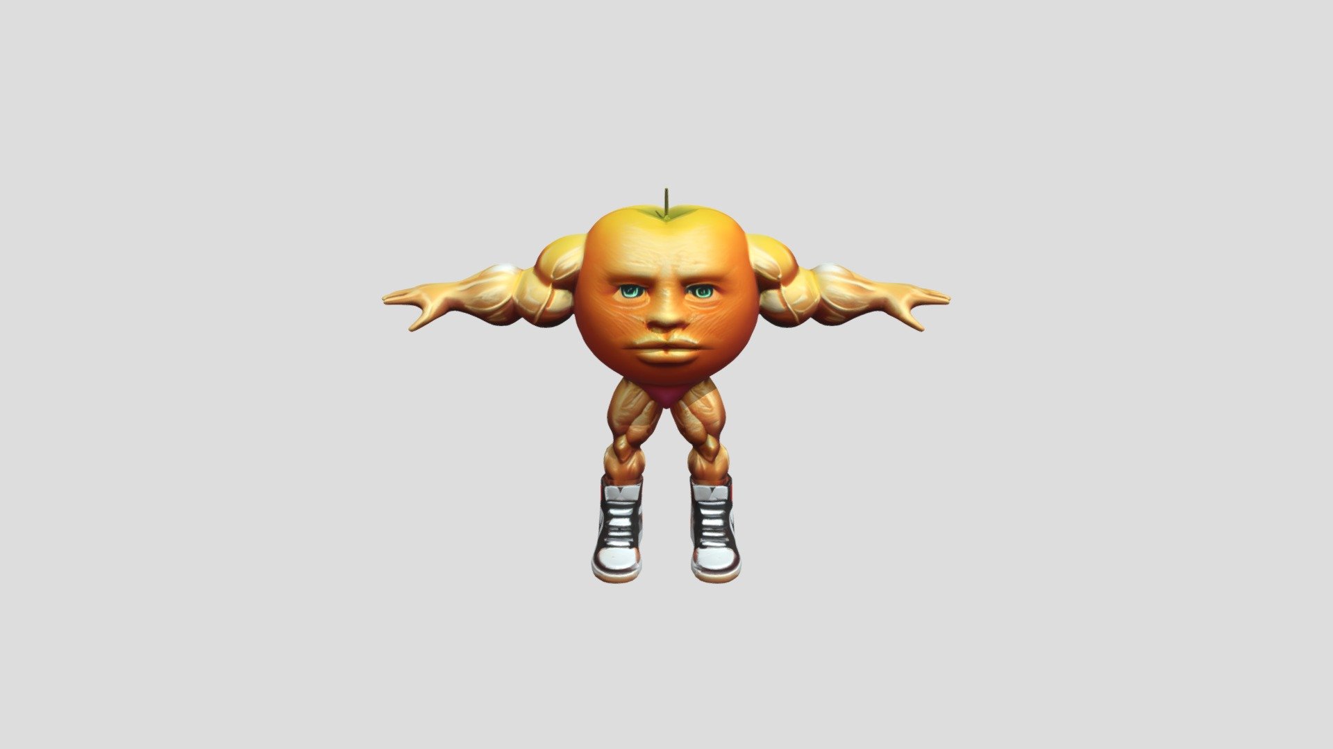 Anomali Udindindindun jeruk - 3D model by Nathan animator 3D ...