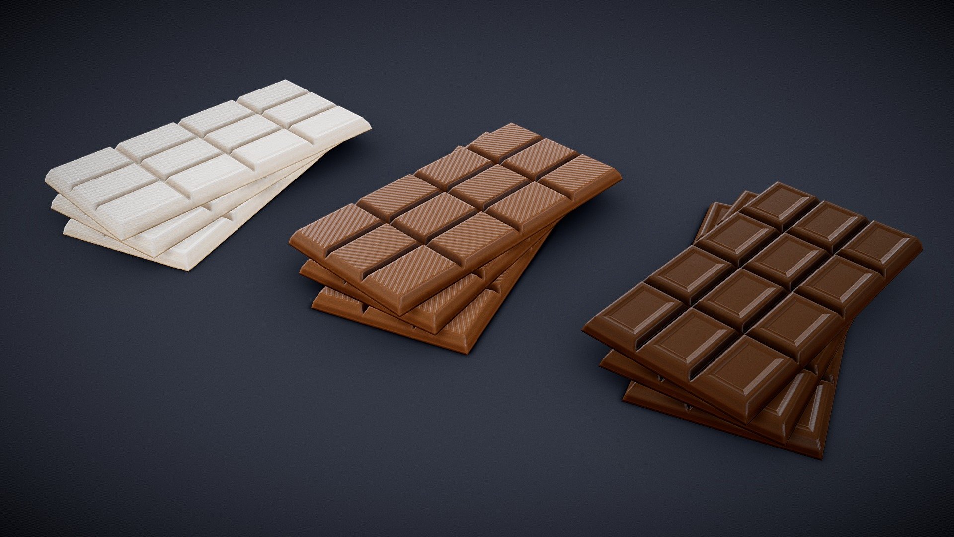 Game Ready | Free Chocolates - Download Free 3D model by Saritasa ...