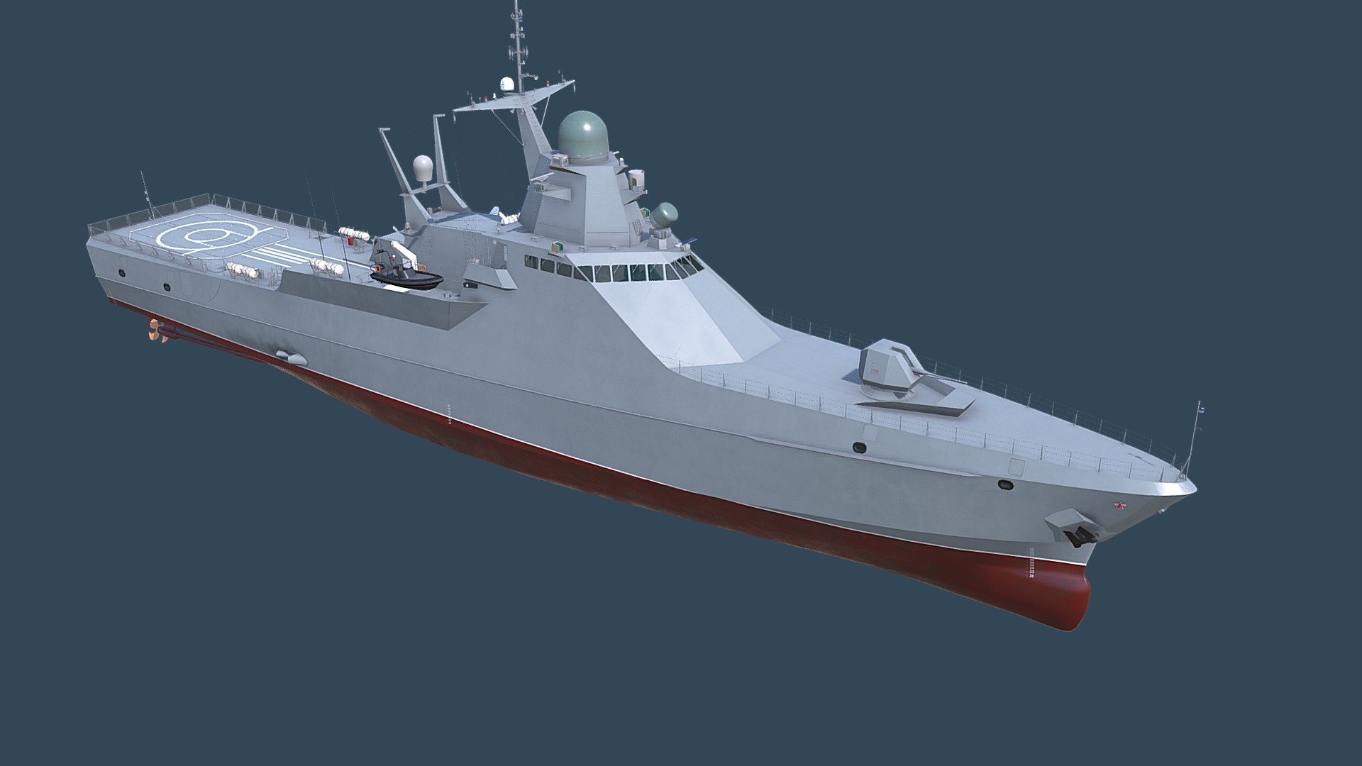 Project 22160 patrol ship - Buy Royalty Free 3D model by Tim Samedov ...
