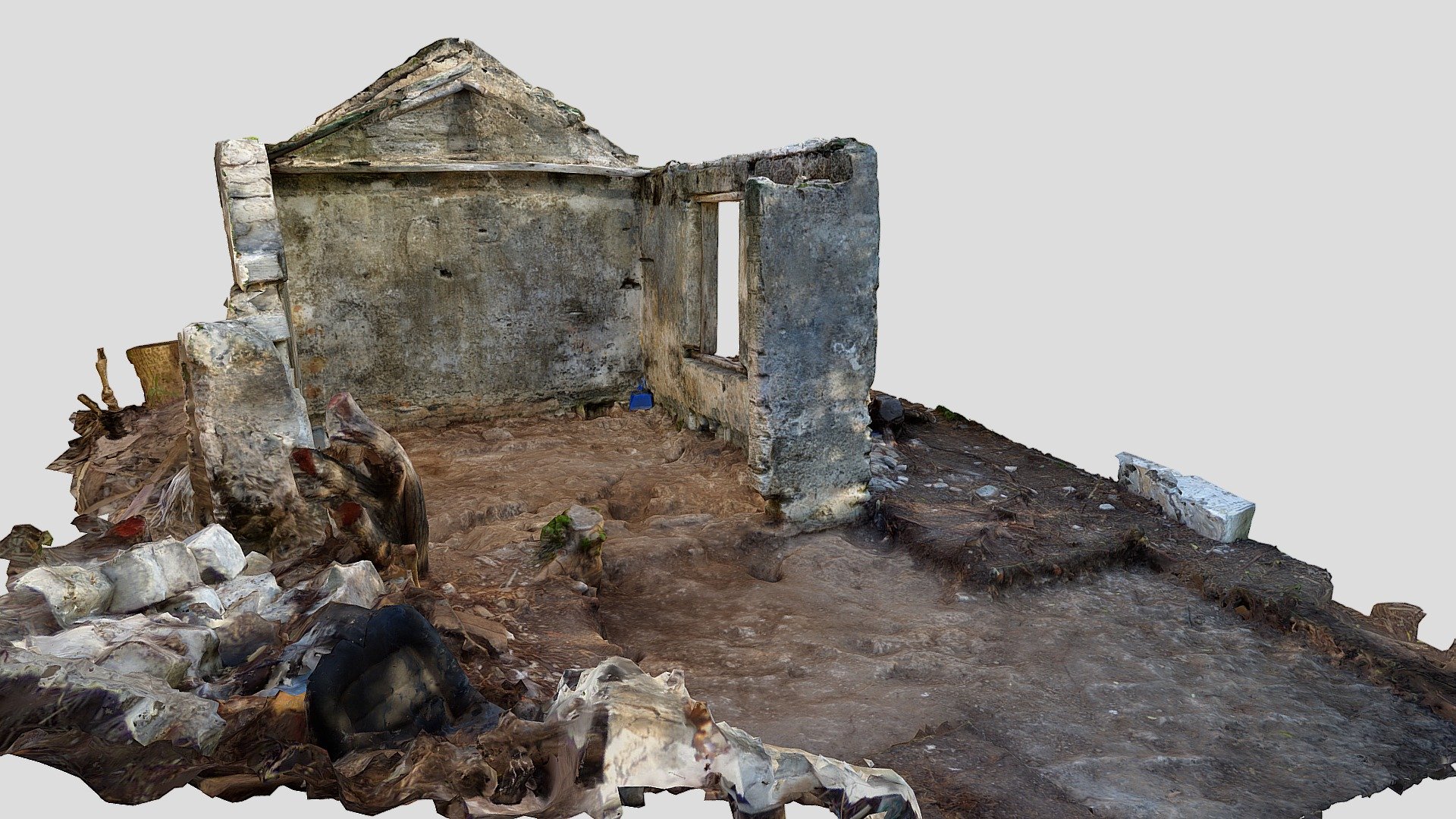 SIAP Smallpox Bay Ruin 2015 - 3D model by Michael.Jarvis [b92194c ...