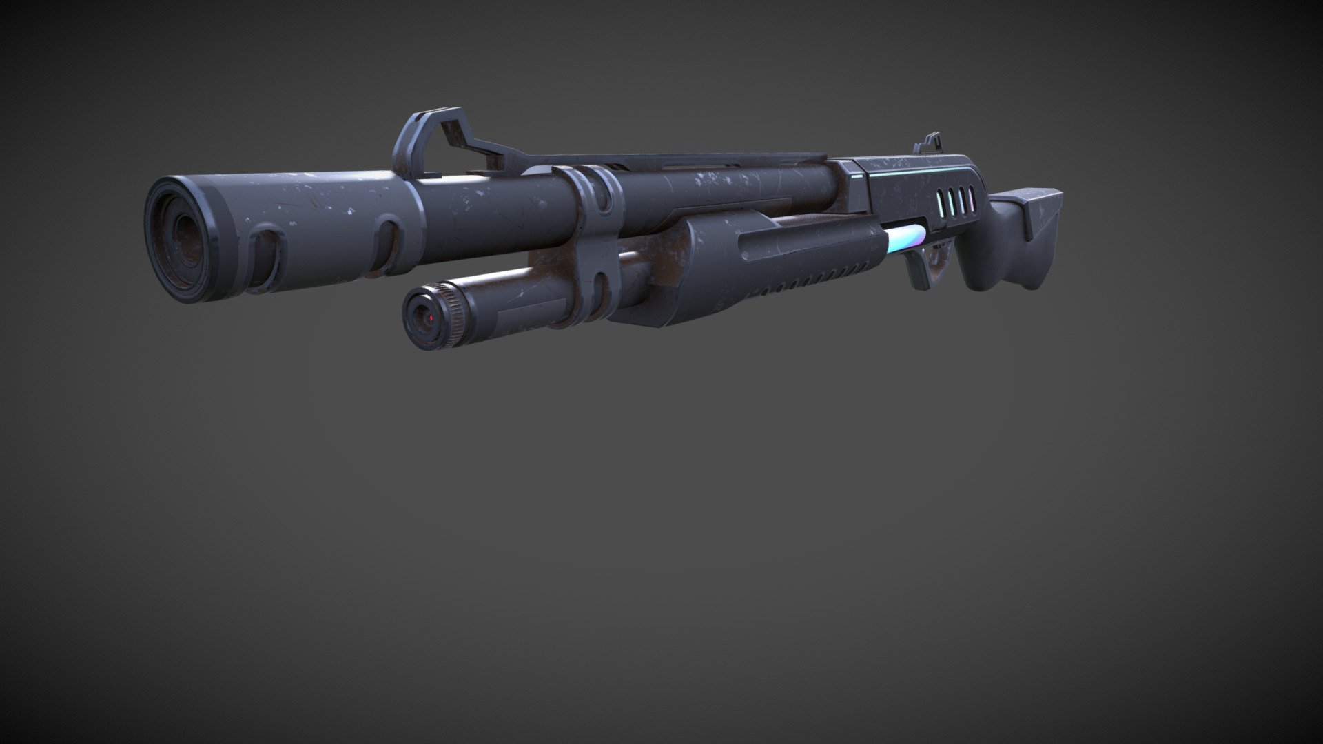 Gun_3 - Buy Royalty Free 3D model by Jon Marsee (@jdmarsee) [b921bdb ...