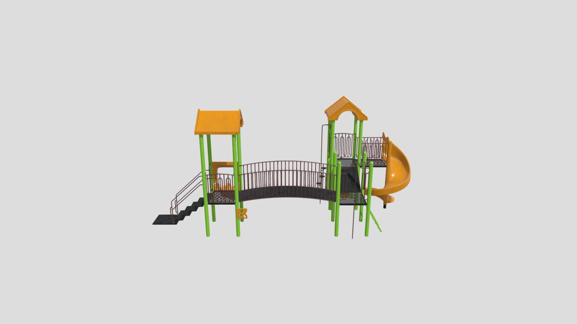 playground equipment 37 AM244 Archmodel - Buy Royalty Free 3D model by ...